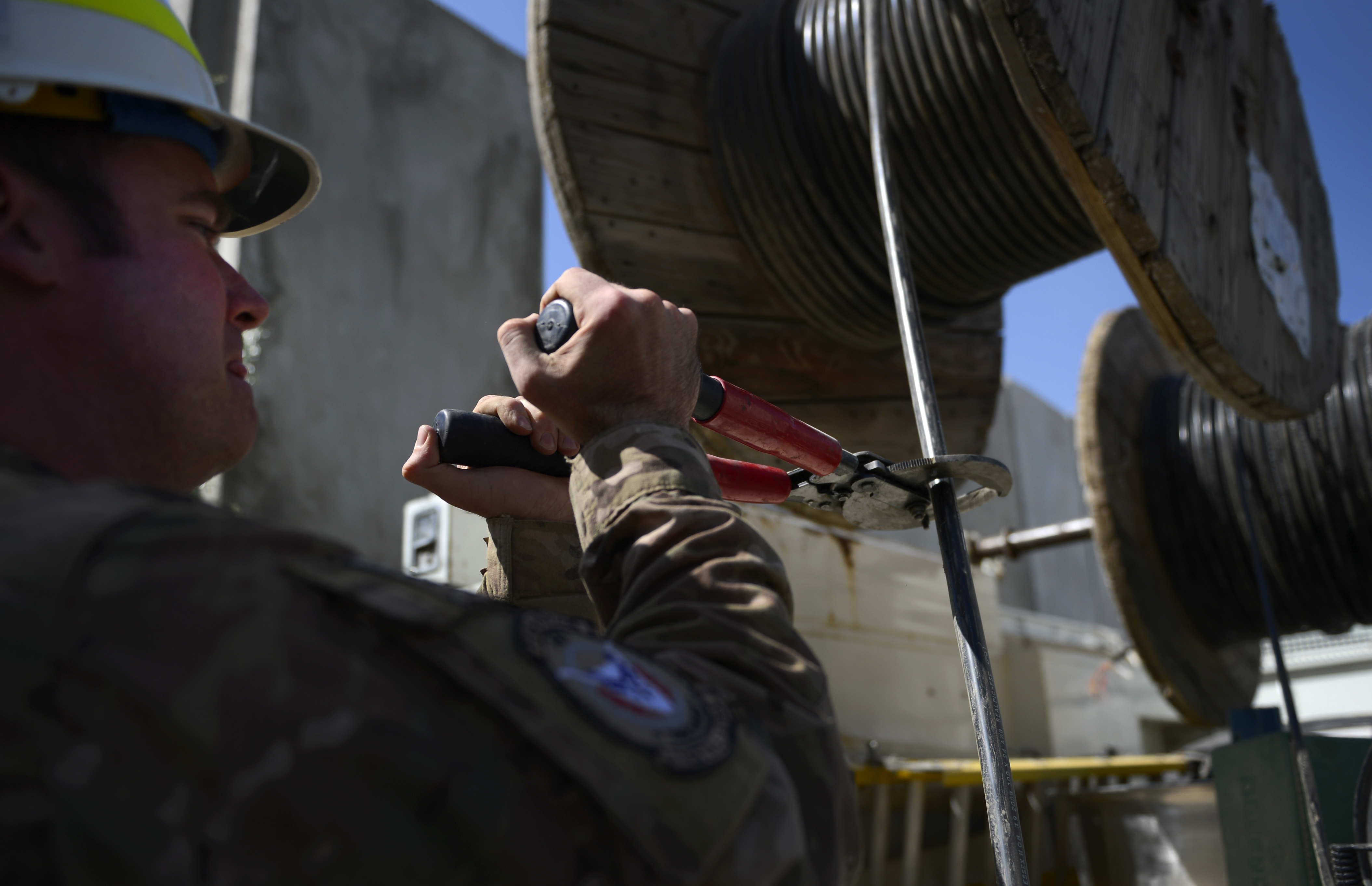 Air National Guard Engineering and Installation Airmen keep the mission ...