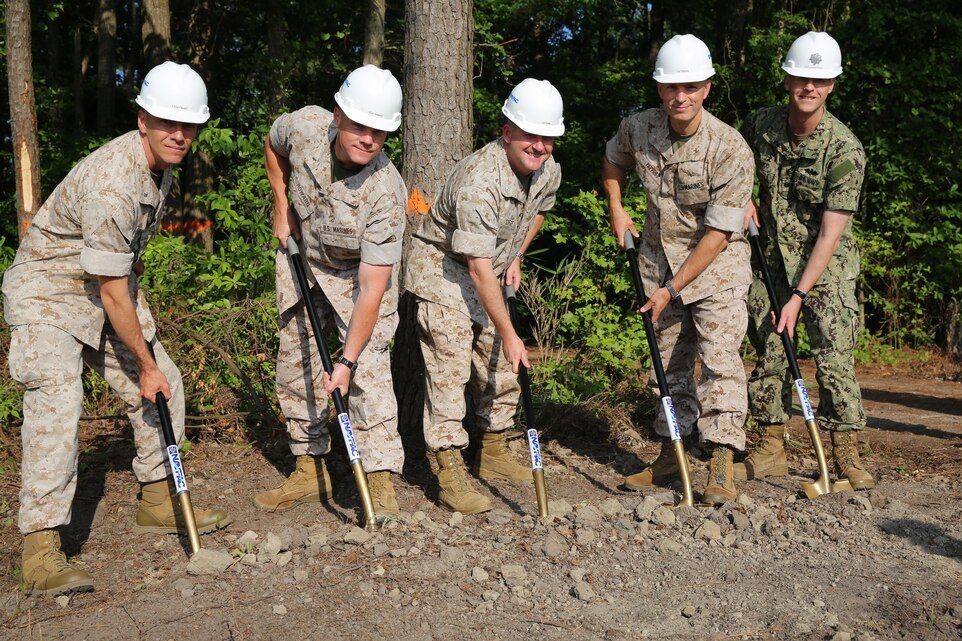VMU-2 breaks ground on new home for Blackjack > United States Marine ...