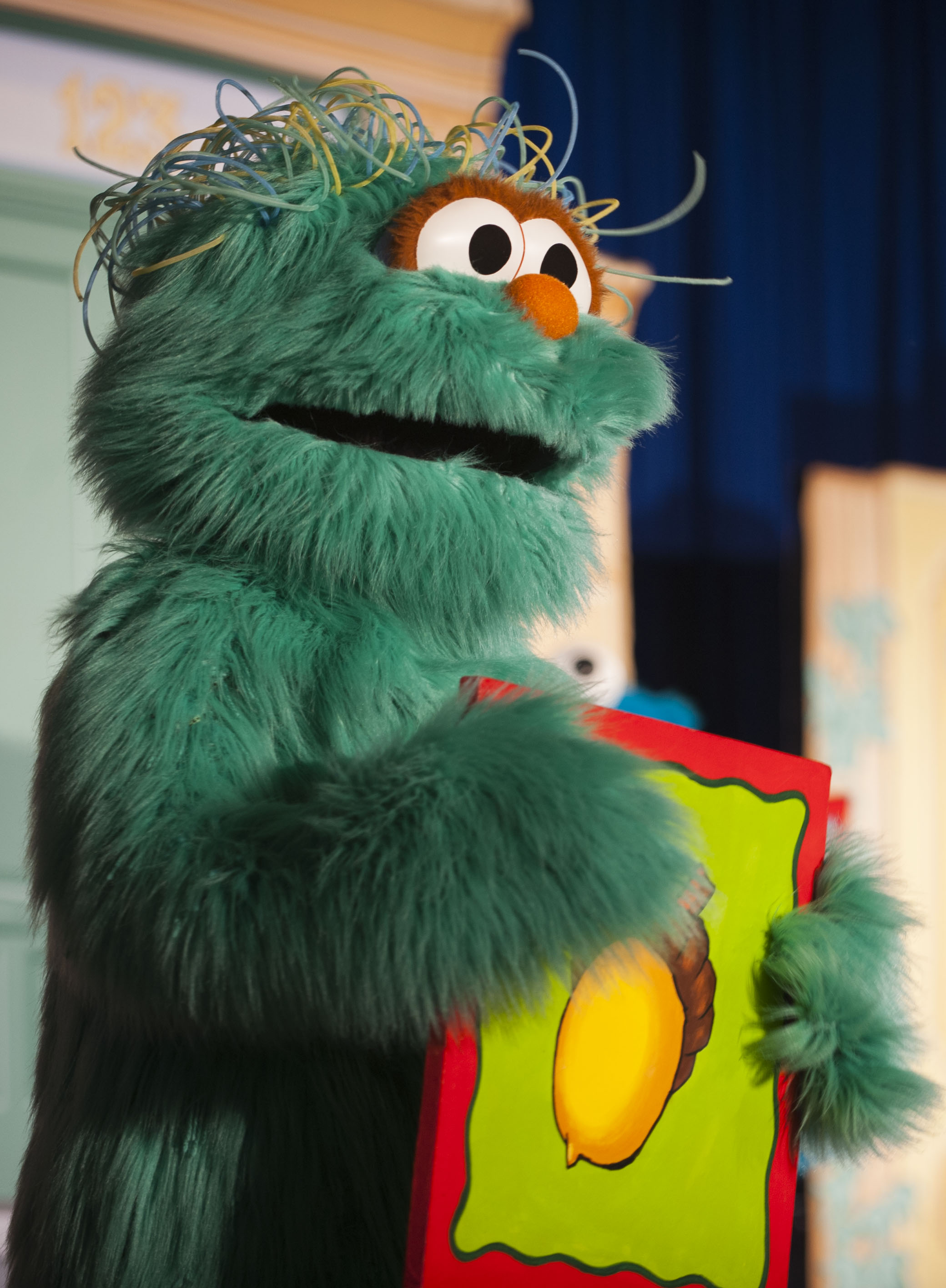Sesame Street USO Tour stops at Minot AFB