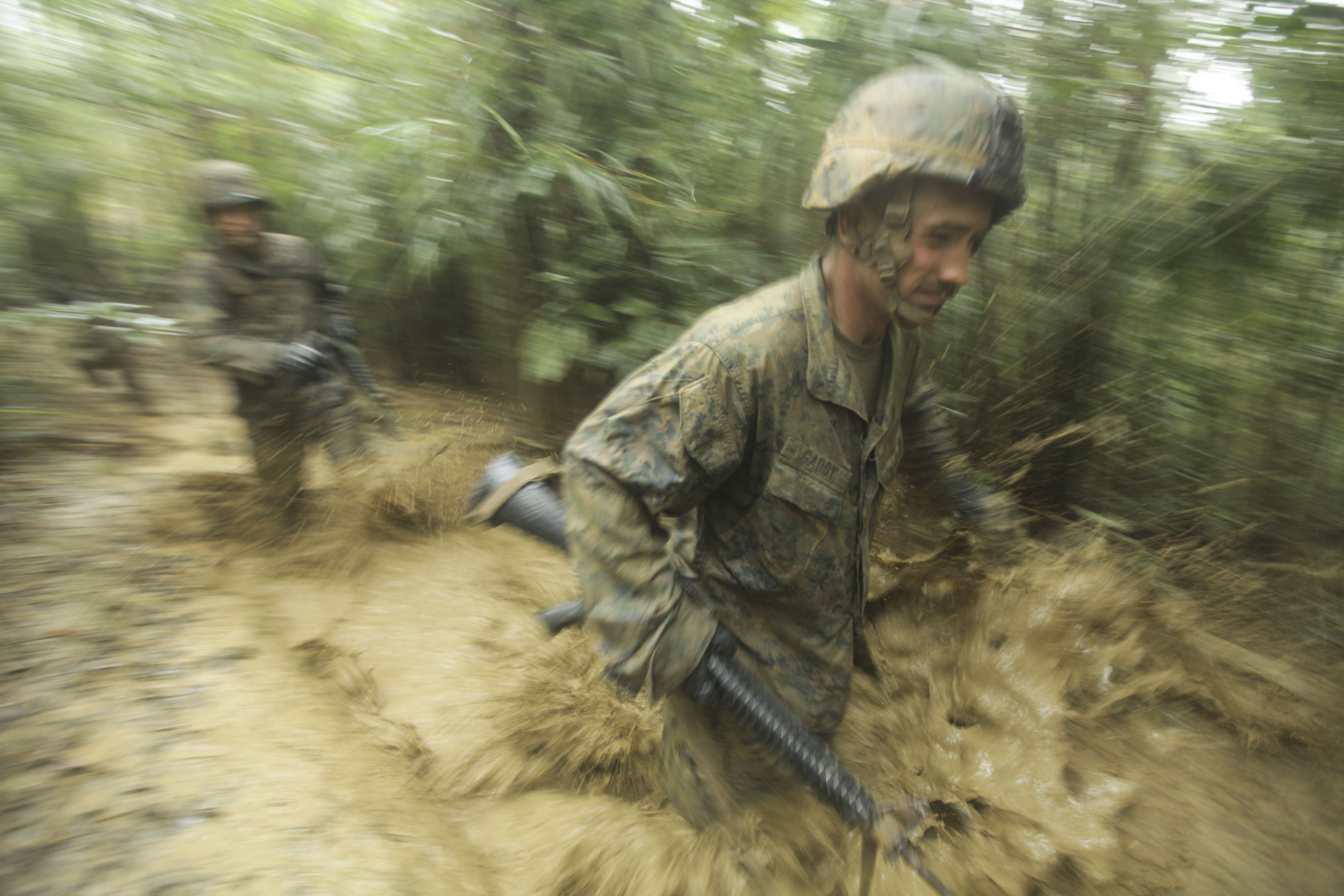 Marines endure culminating event during jungle warfare training ...