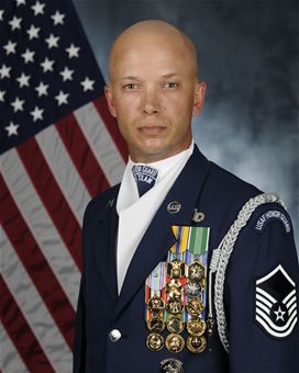 USAF Honor Guard Emblem with Black Border, Historical