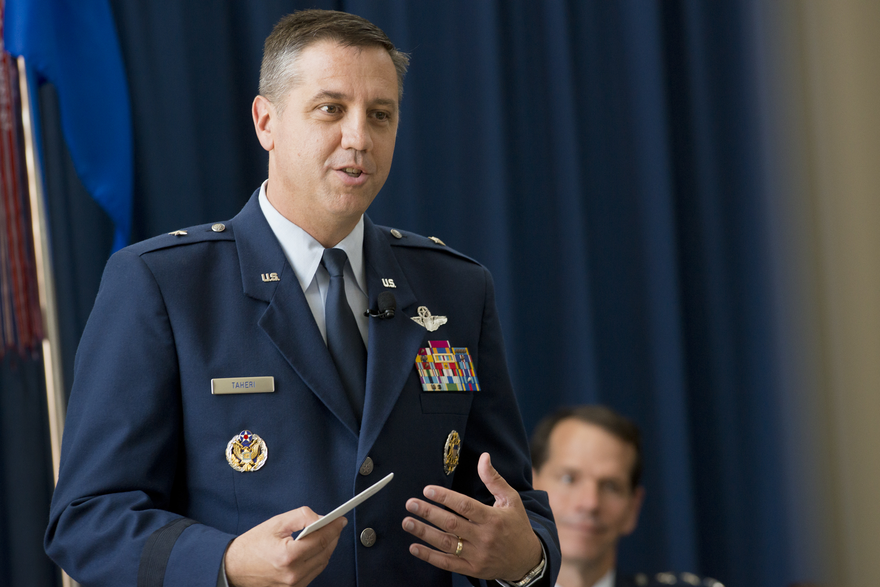 Brig. Gen. Michael R. Taheri, commander of the Air National Guard ...