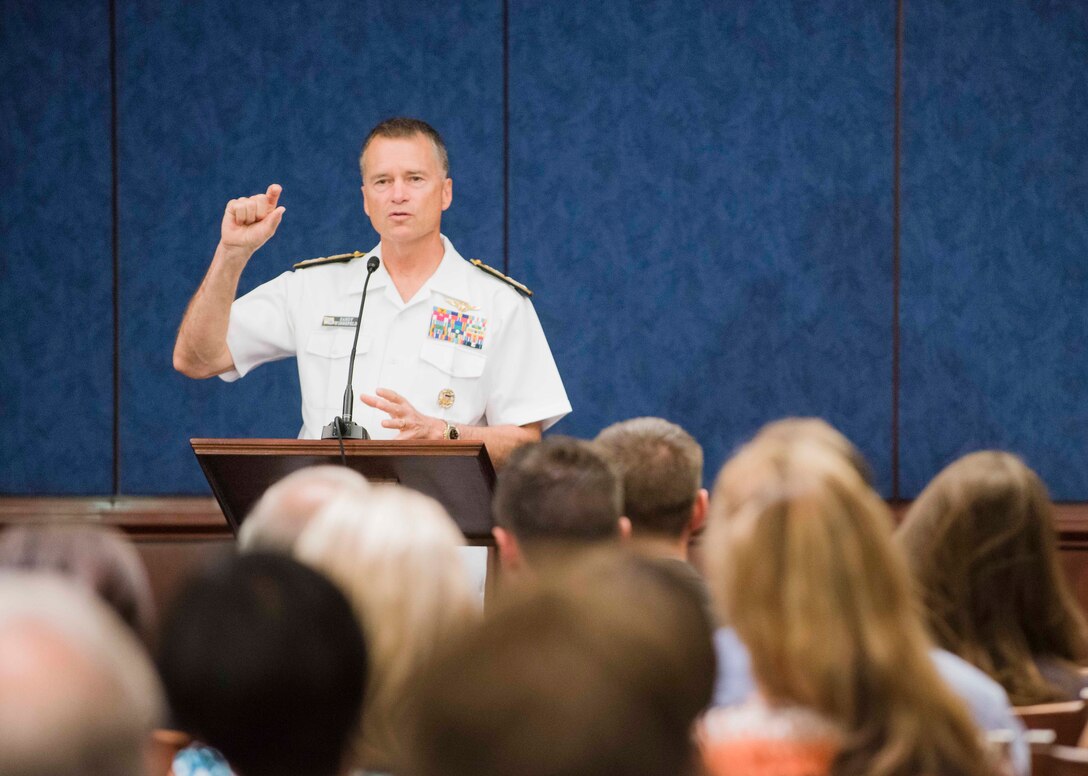 Navy Adm. James A. Winnefeld Jr., vice chairman of the Joint Chiefs of ...