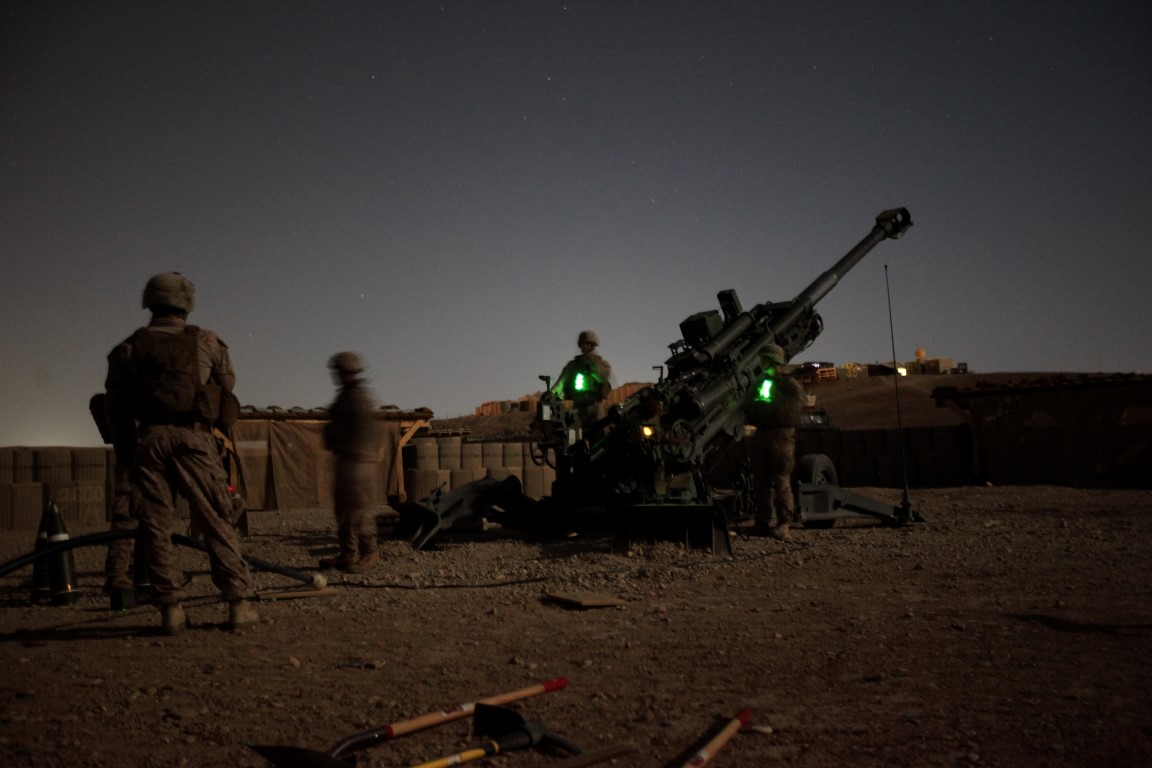 Tango Battery provides artillery support for coalition forces in ...