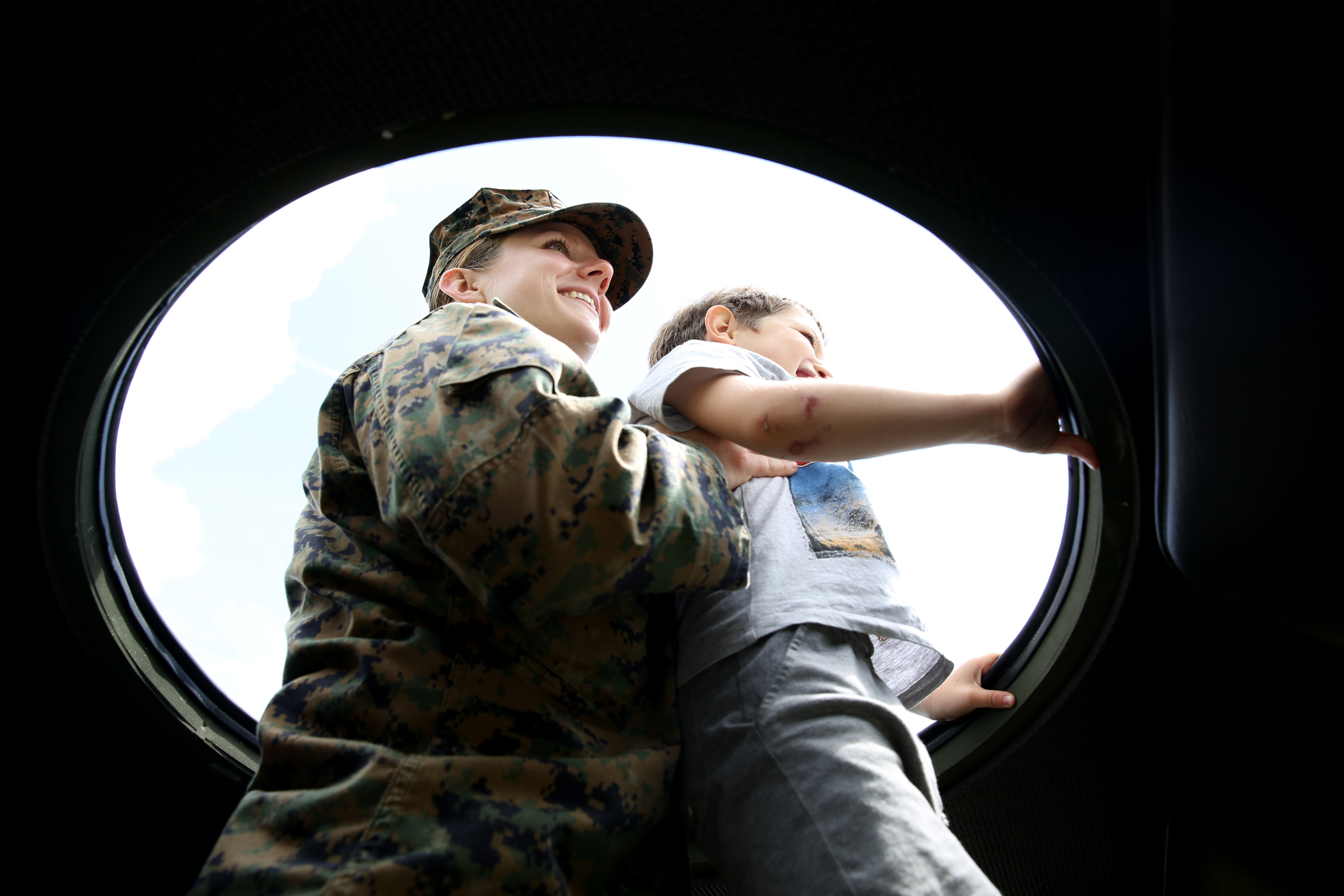 Marines and sailors of BSRF-14 work hard, play hard with kids for ...
