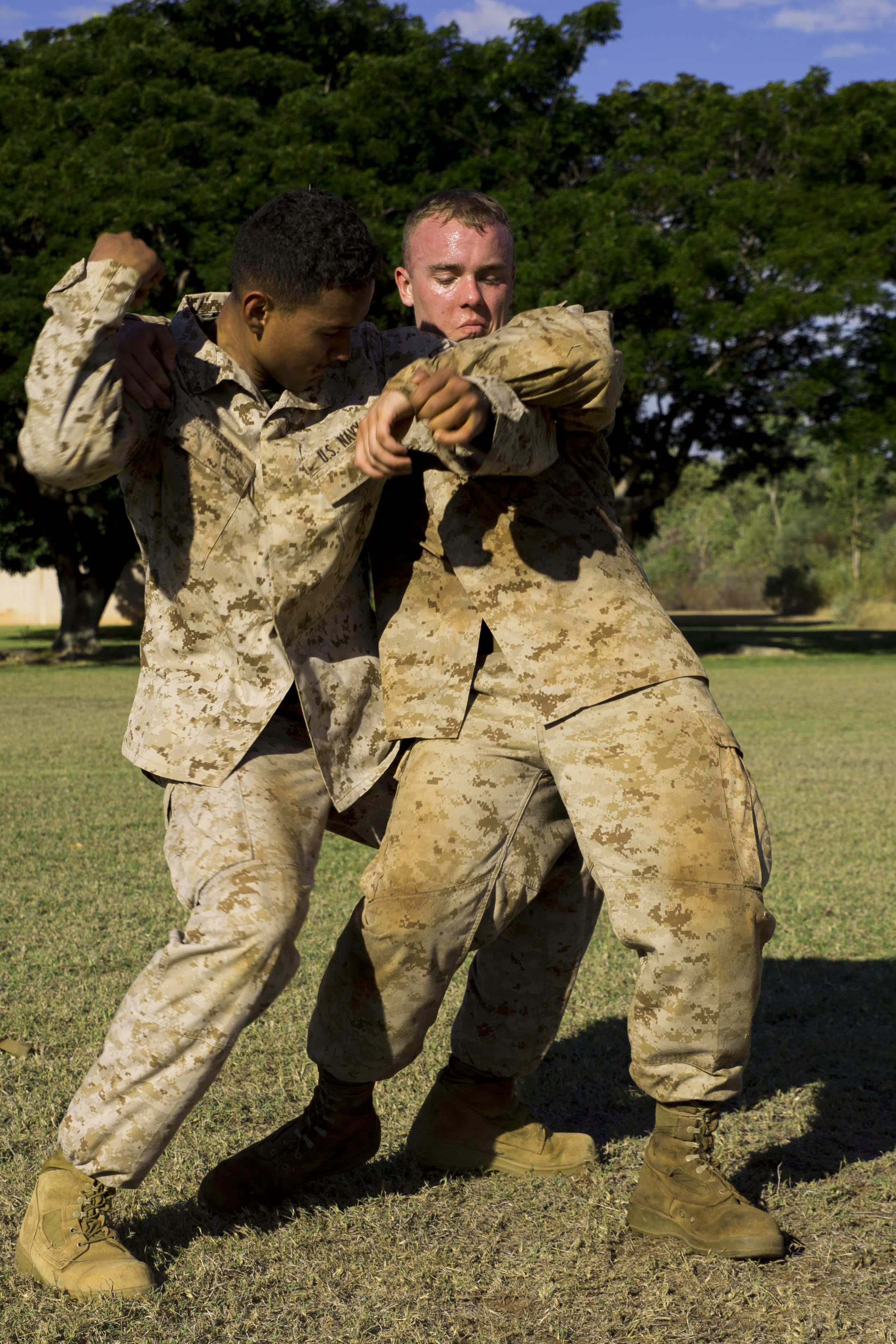 Marines host MCMAP course during Exercise Southern Frontier 2014 ...