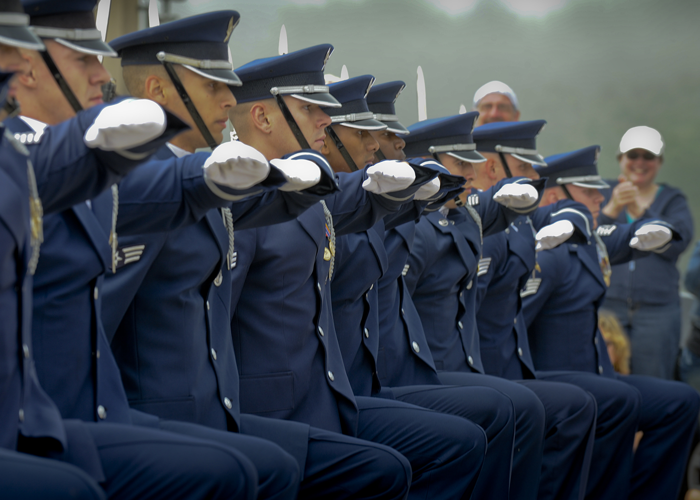 Drill Team travels to Milwaukee for Midwest tour > Air Force Honor ...