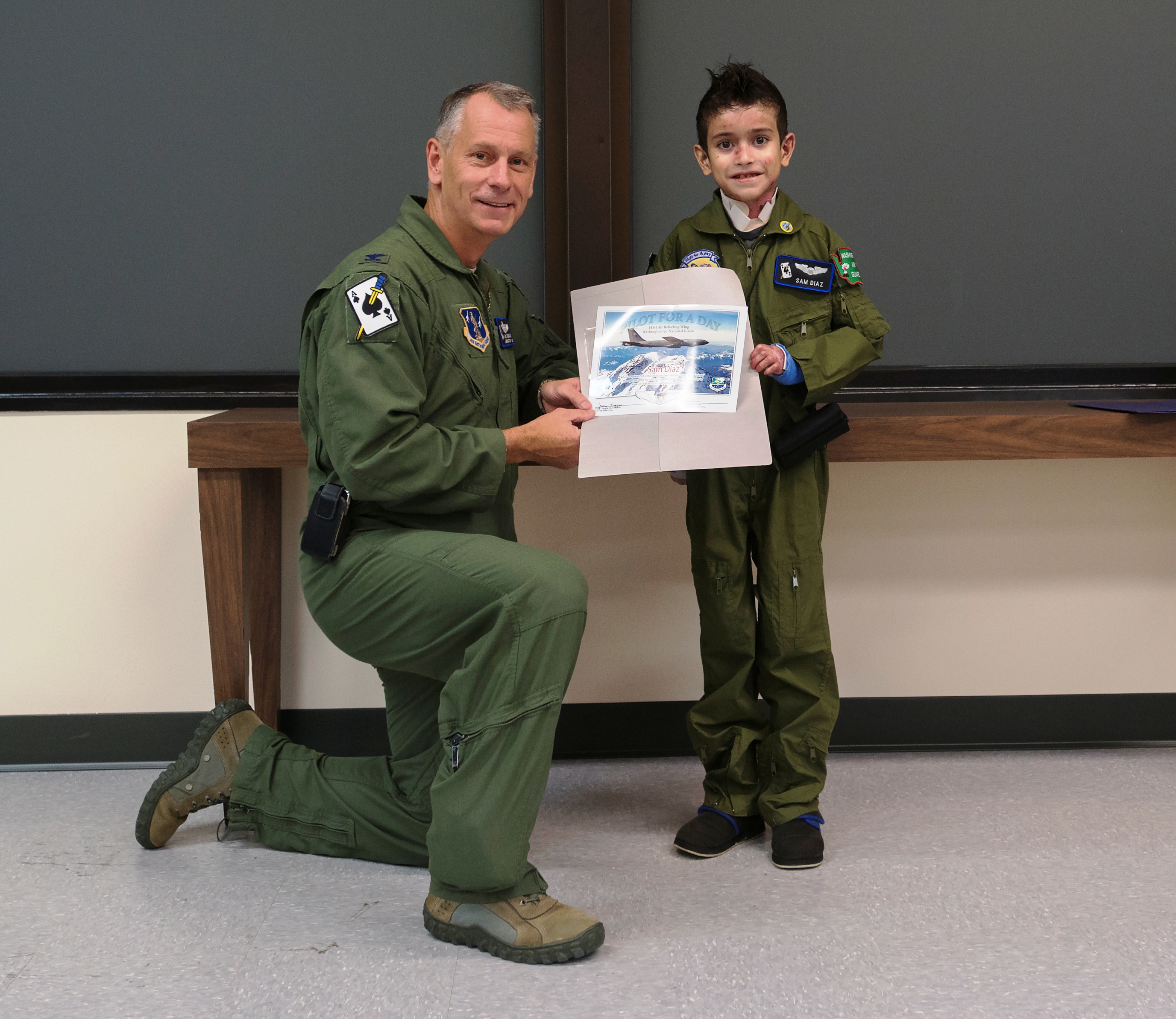Spokane resident earns more than wings as pilot for a day > Air ...