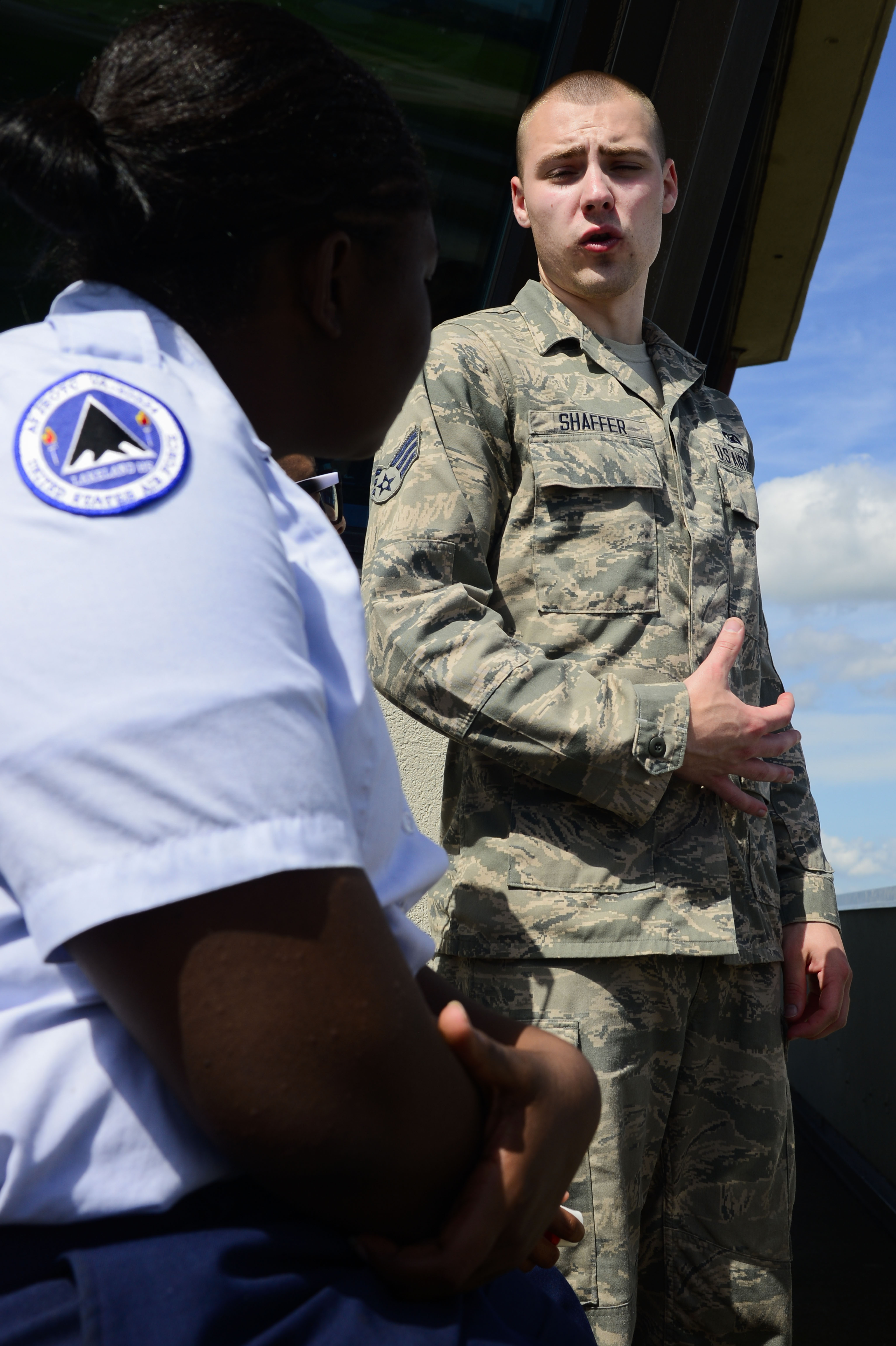 Local Junior ROTC cadets shadow Langley Airmen for first-hand look at ...