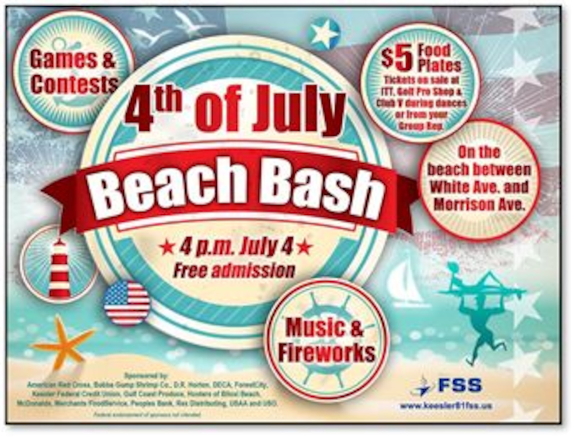 4th of July Beach Bash > Keesler Air Force Base > Press Releases