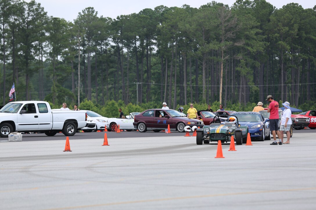 Marines, SCCA members start summer by burning rubber, enjoying speed