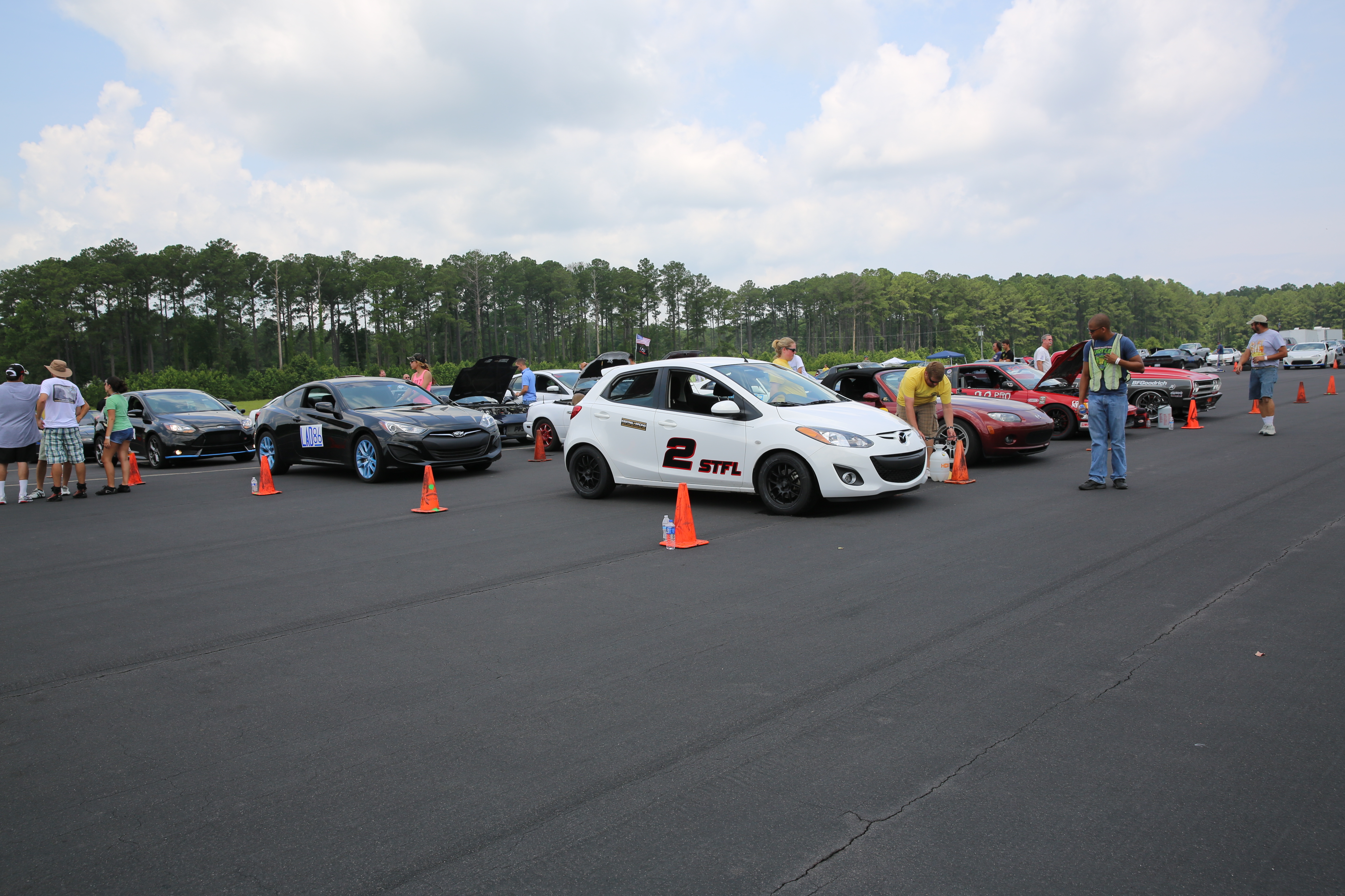 Marines, SCCA members start summer by burning rubber, enjoying speed