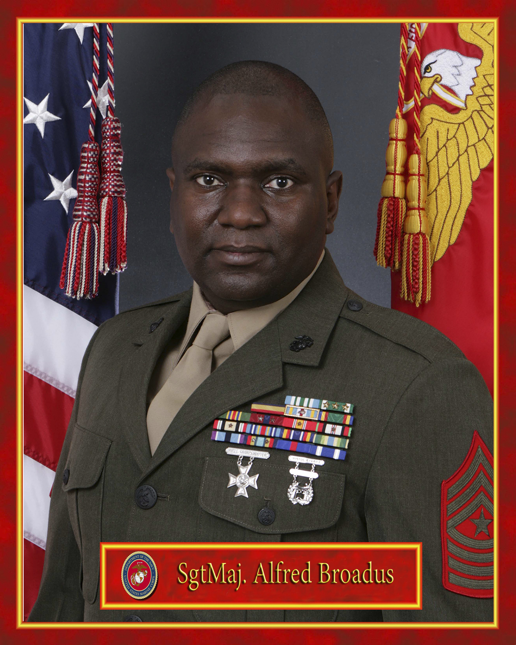 Sgt. Maj. Archie R. Broadus