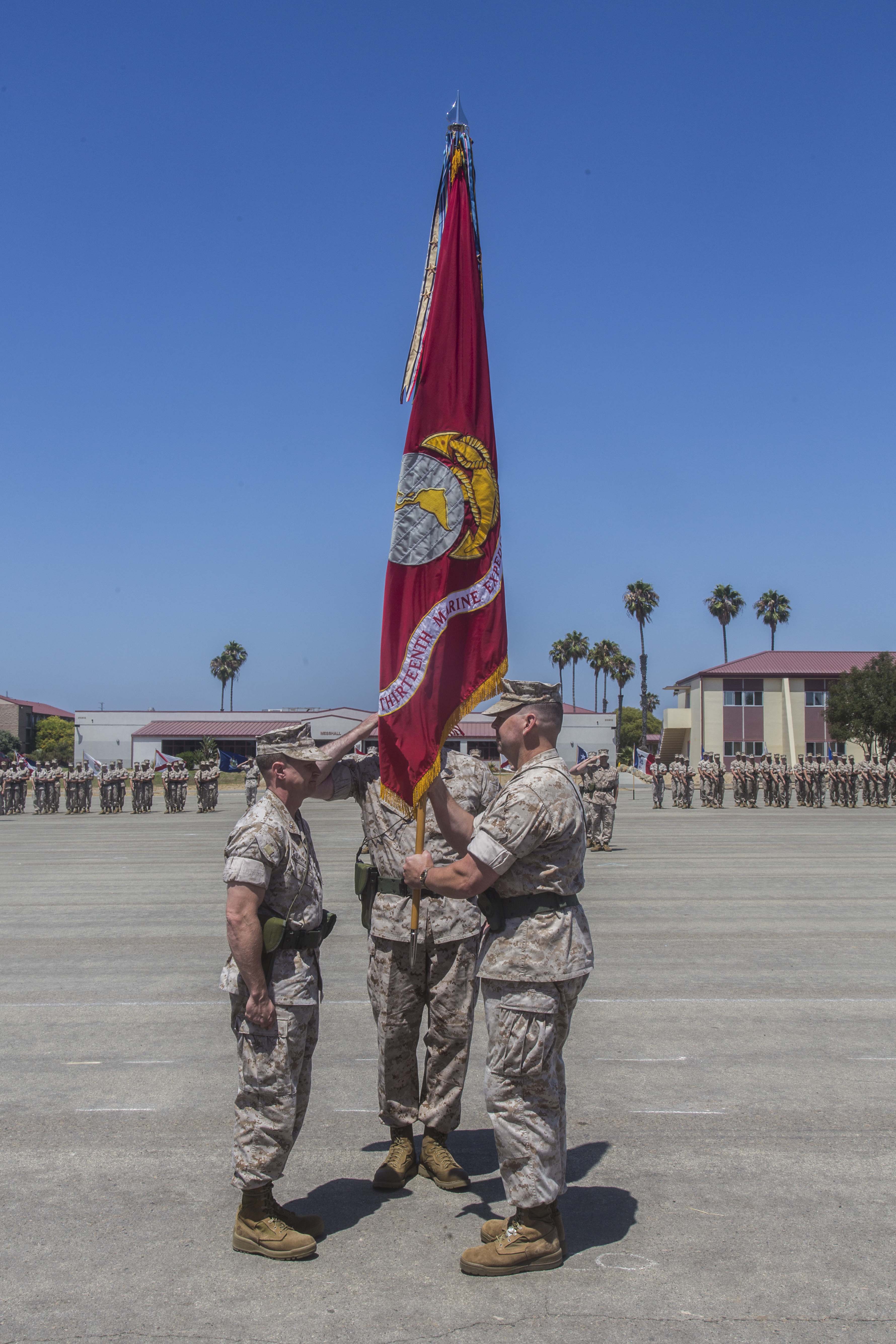 13th MEU Change of Command