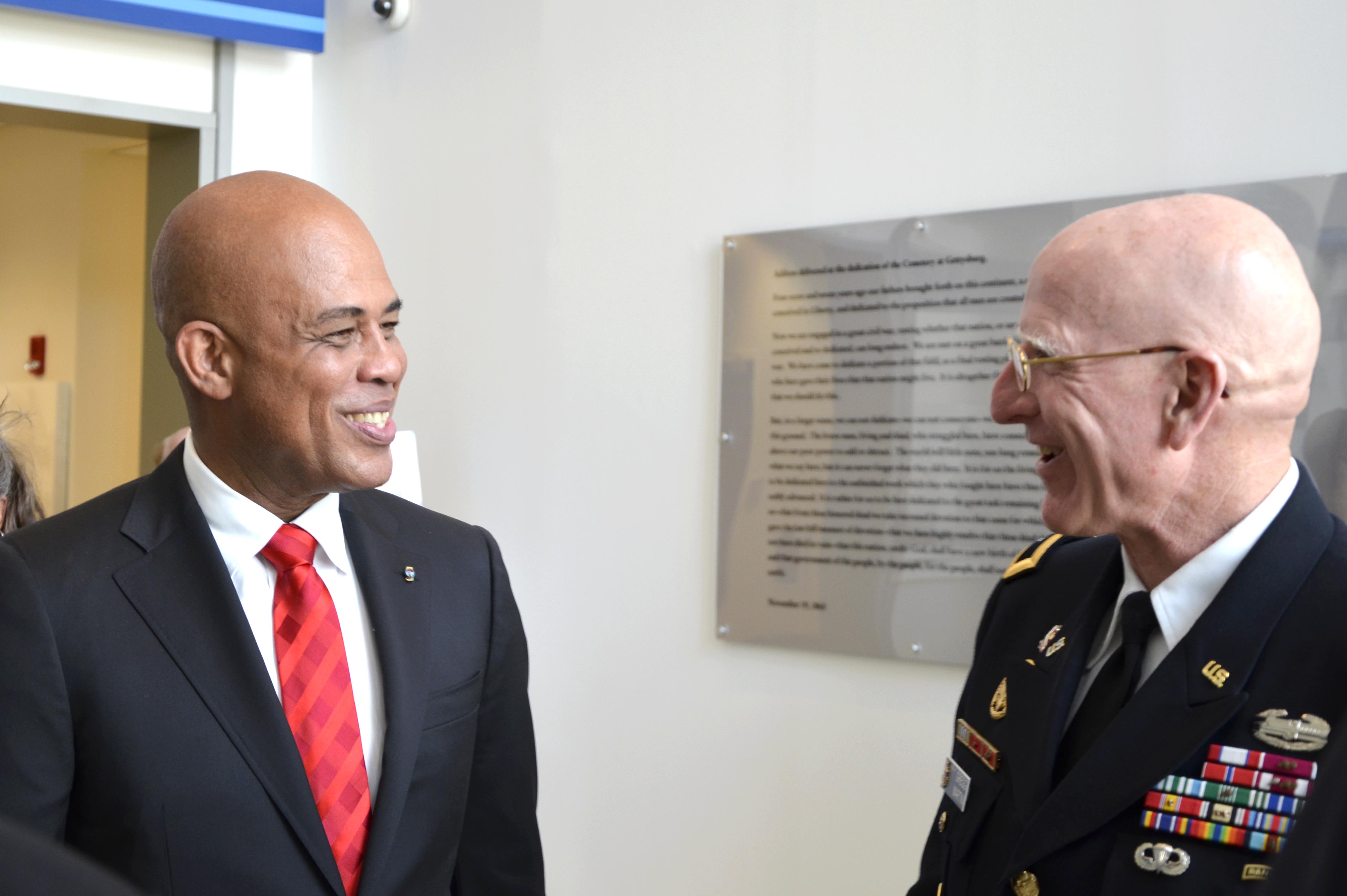 Haitian President Michel Martelly Visits the Perry Center > National ...
