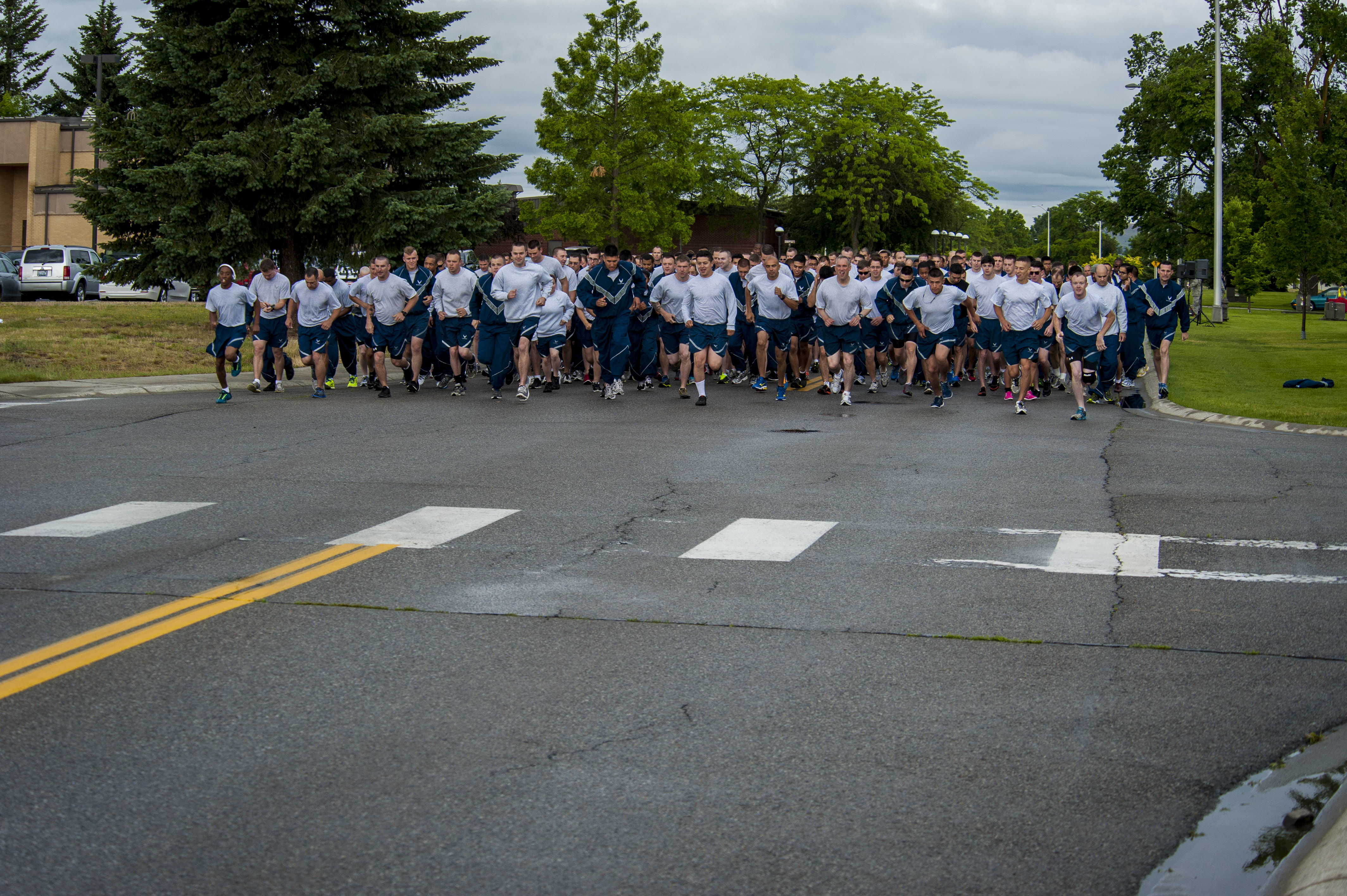 Fairchild flies for fitness at wing run > Fairchild Air Force Base ...