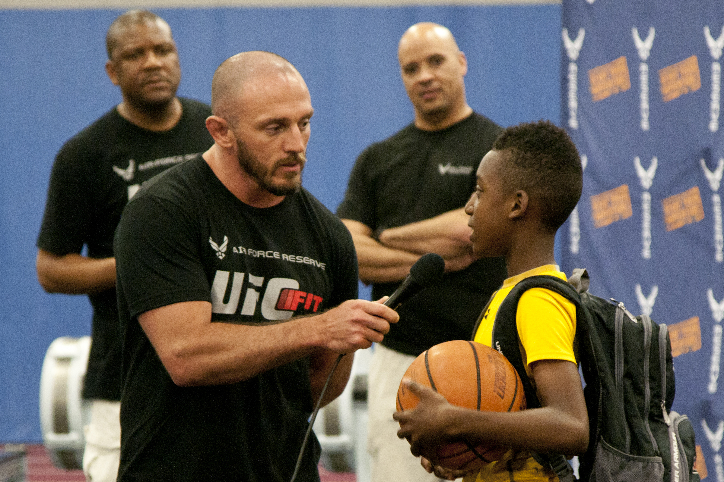 UFC fighters visit Team Andrews > Joint Base Andrews > Article Display