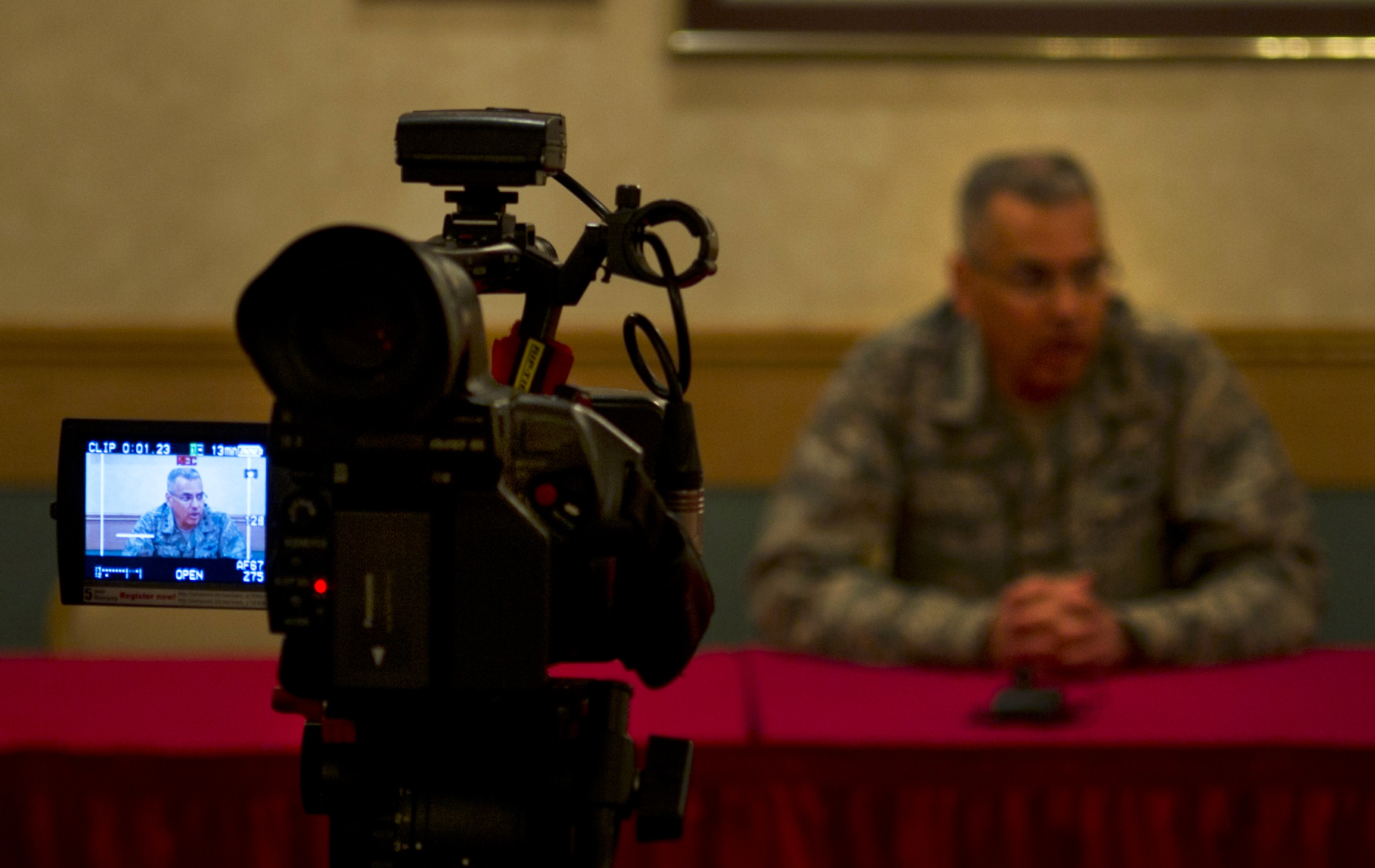 20th AF commander visits Minot AFB