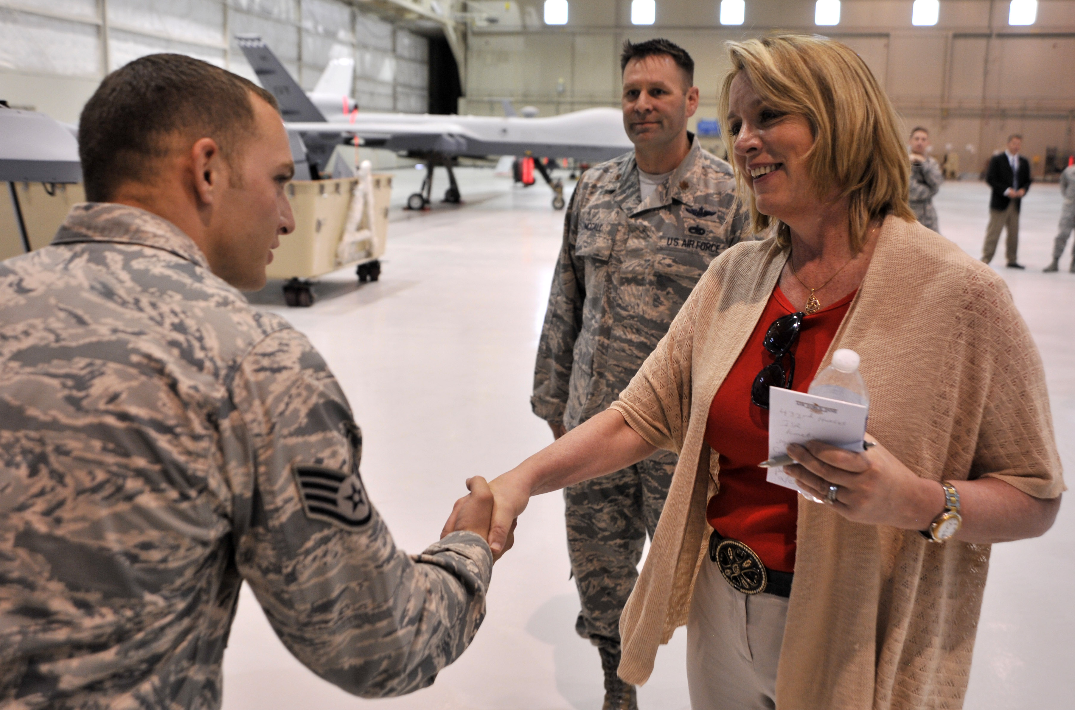 SECAF sees RPA operations firsthand