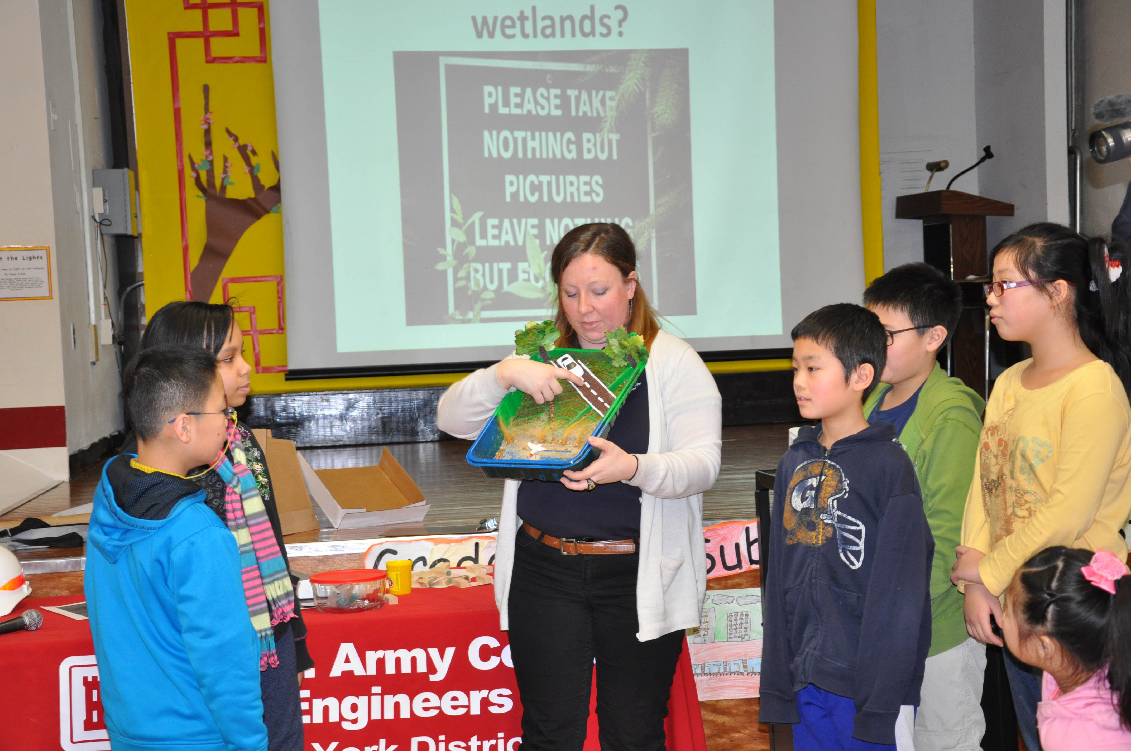 New York District Personnel support National Engineers Week