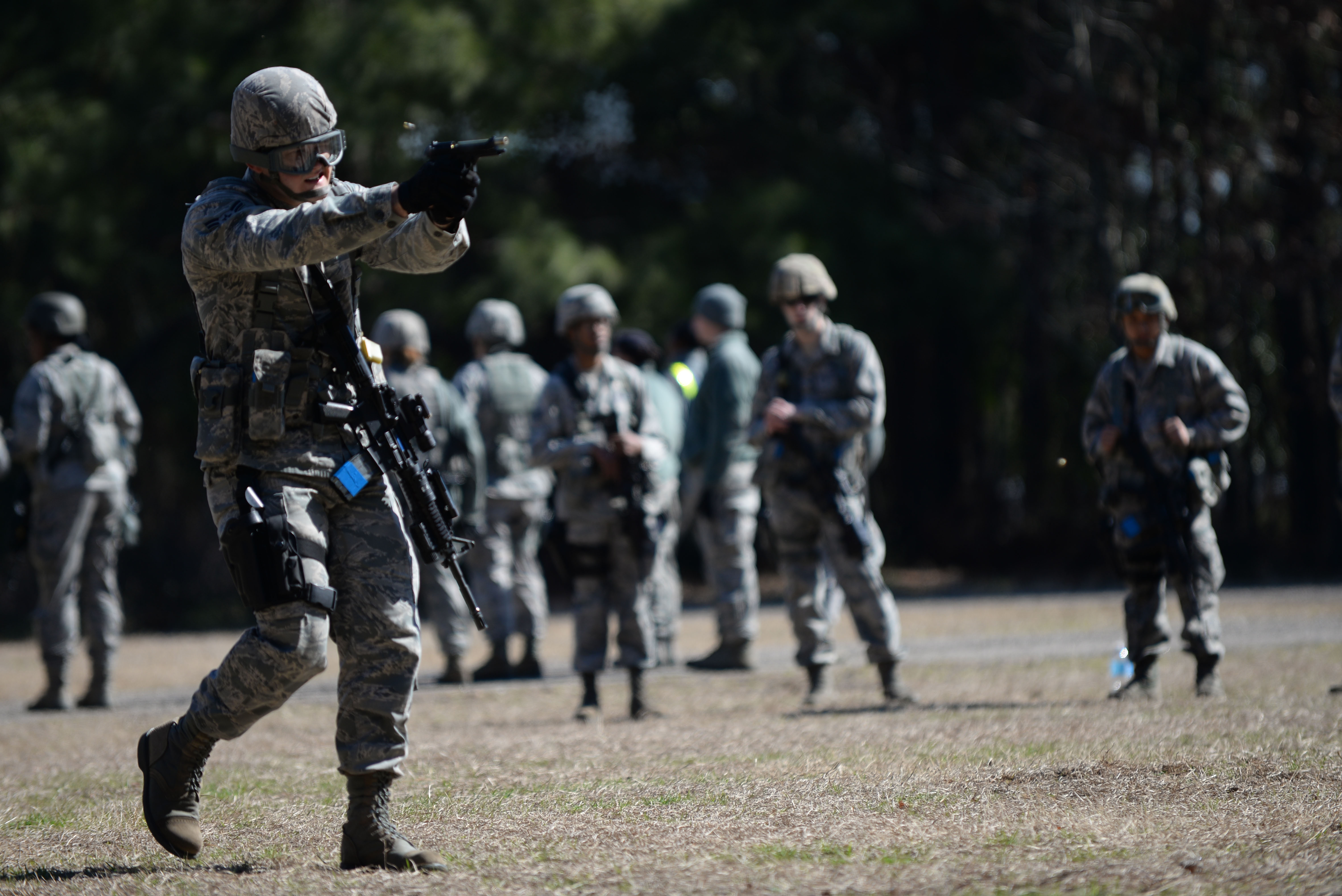 Shaw security forces maintain tactical readiness