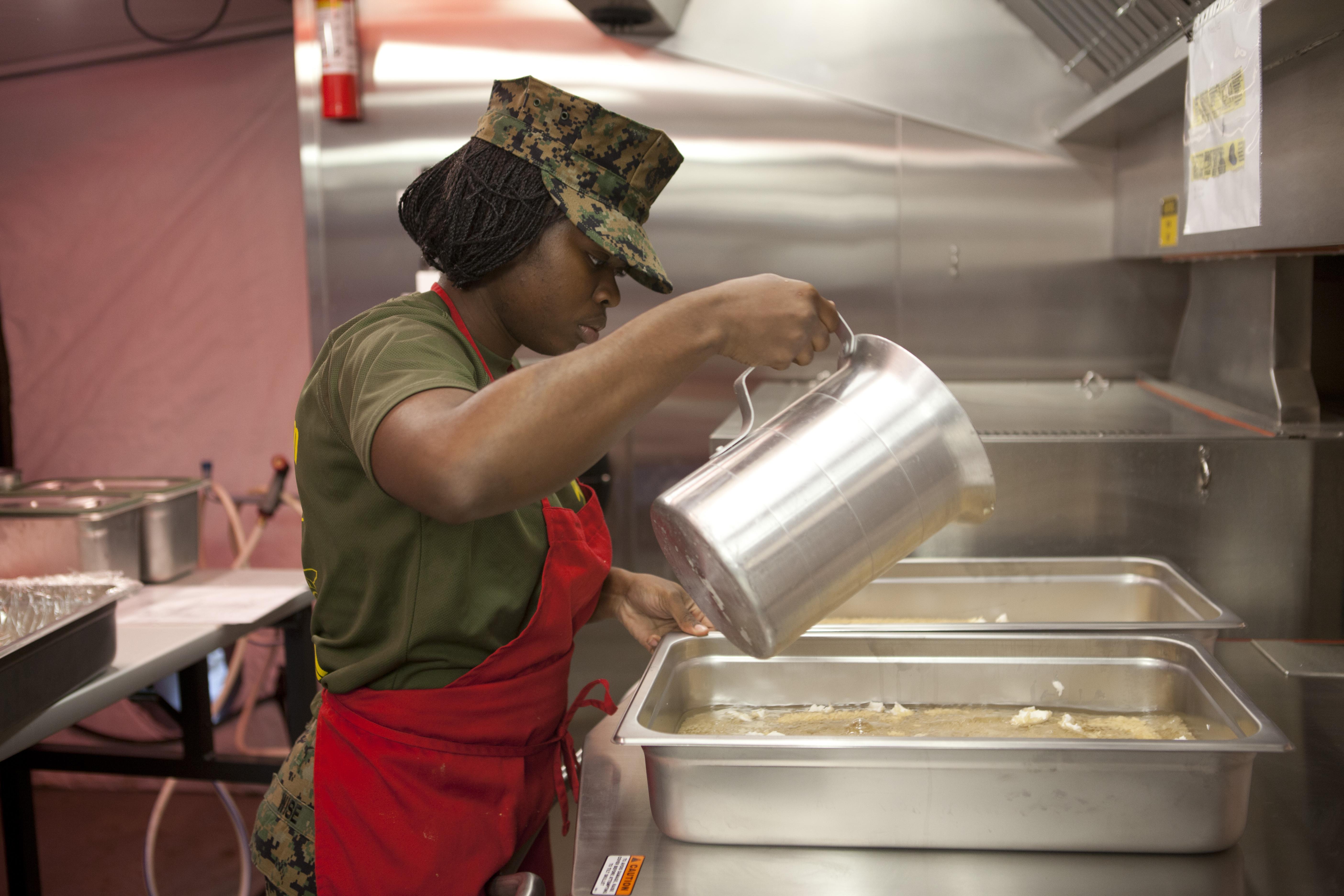 Food service Marines compete for best mess in Corps
