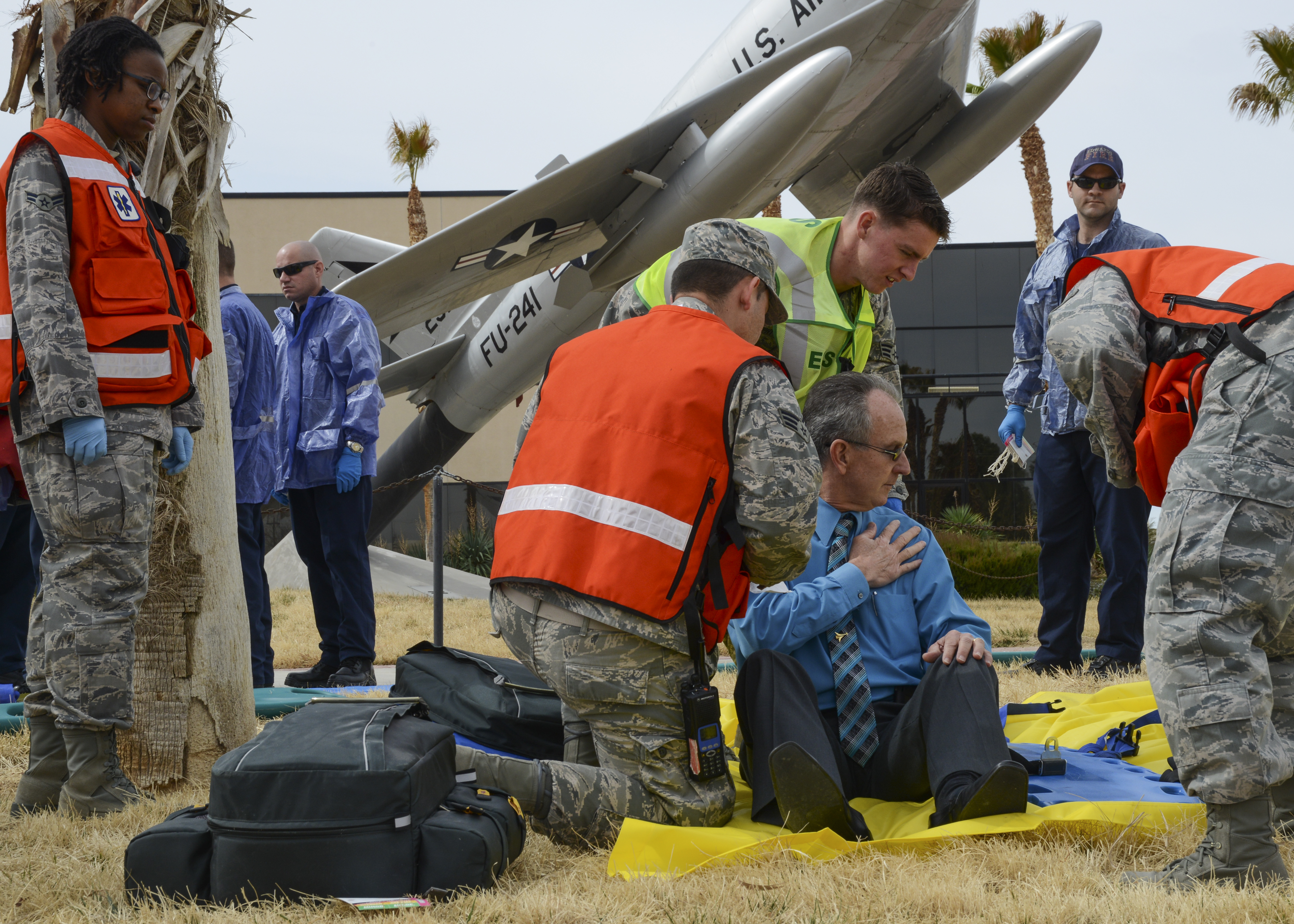 Lockdown! Exercise prepares base for active shooter incident > Edwards ...