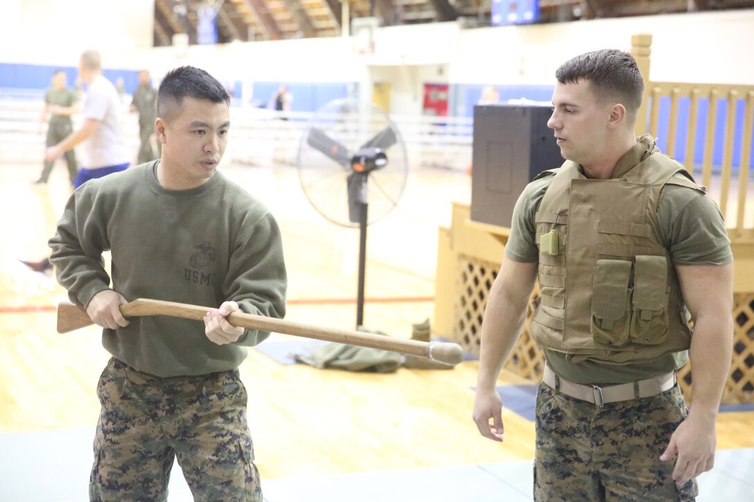 MCMAP instructor instills leadership, upholds Corps values