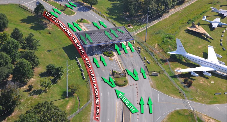 Russell Gate changes ahead > Robins Air Force Base > Article Display