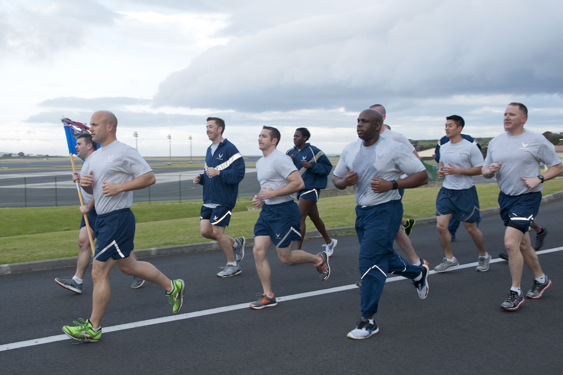 Unified Airmen: Lajes formation run brings wing together > U.S. Air ...