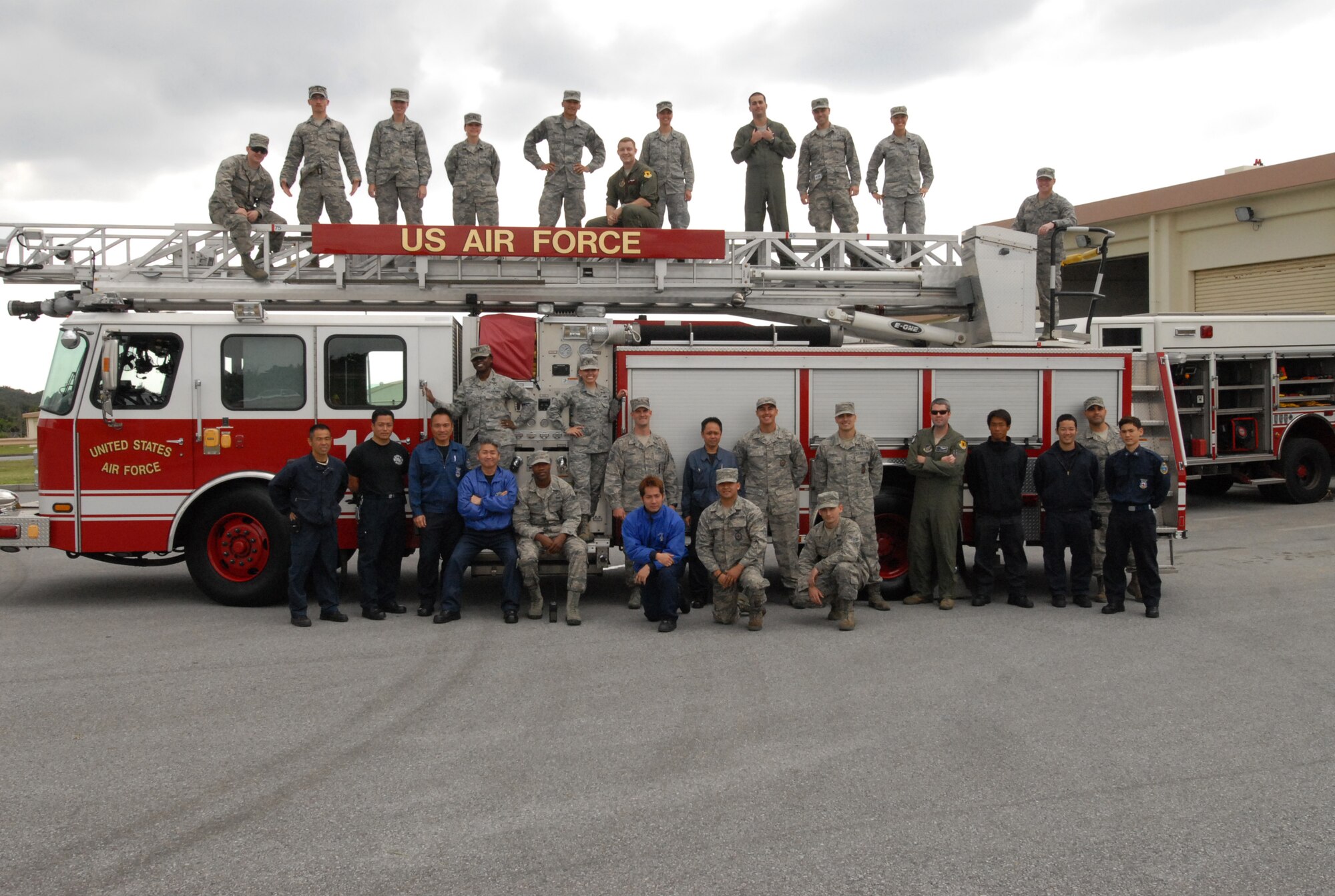 Kadena's Model Program trains with 18th CES > Pacific Air Forces ...