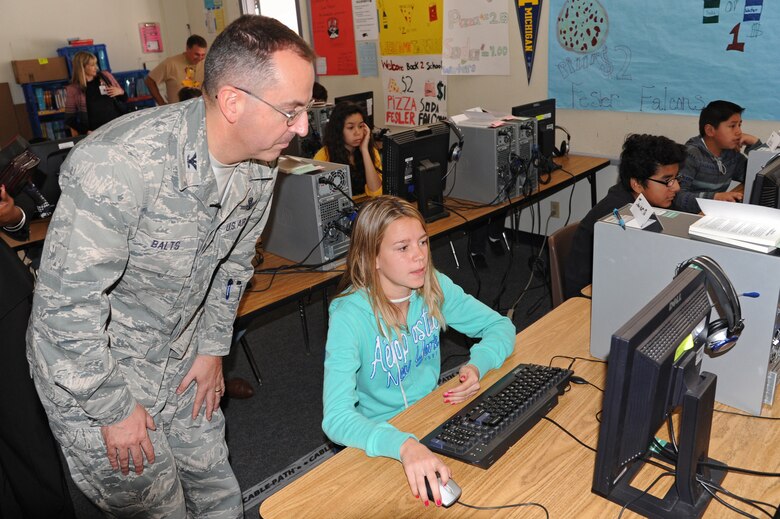 30th Space Wing donates computers to local school > Vandenberg Space ...