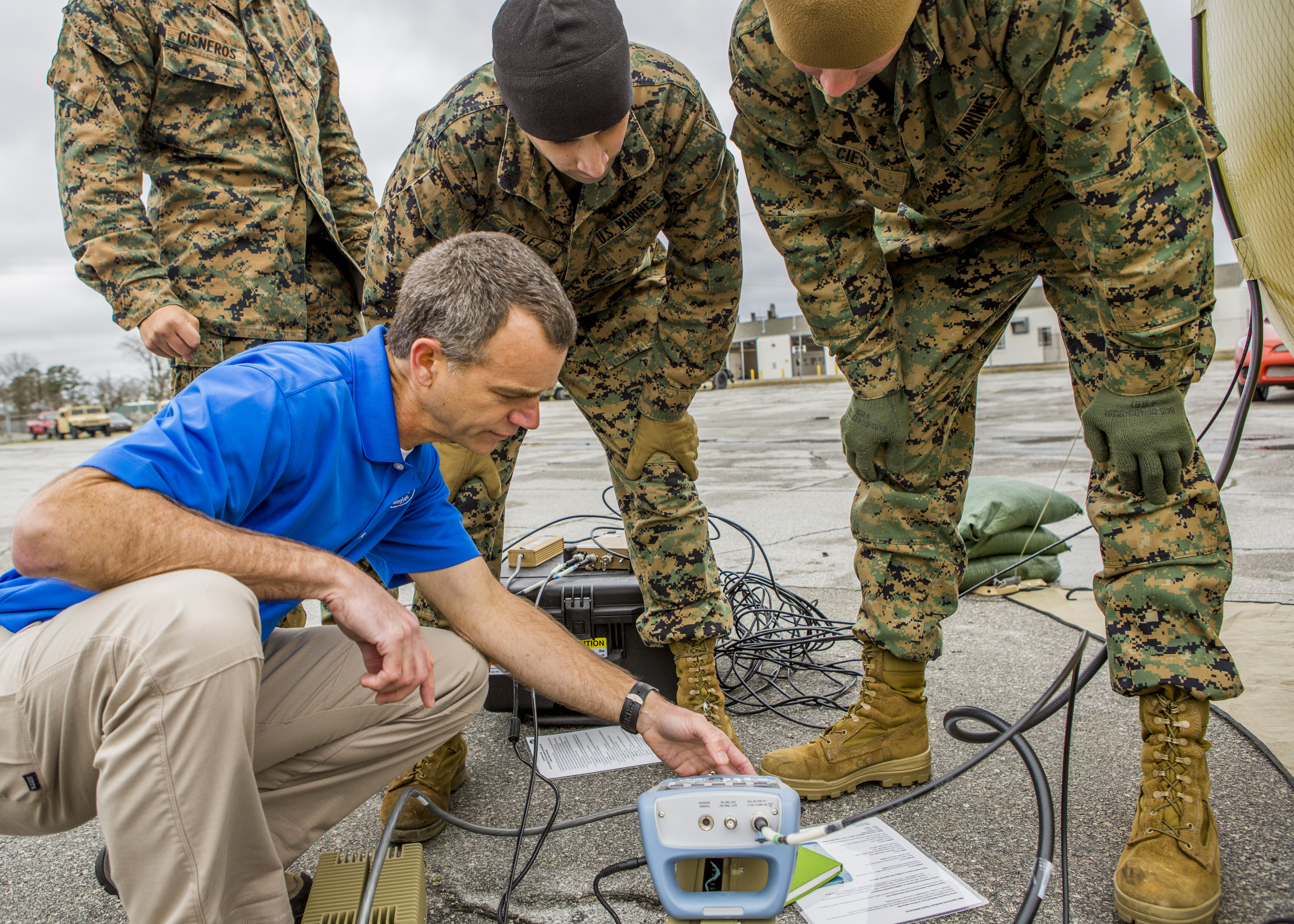 26th MEU communicates globally with GATRs > 26th Marine Expeditionary ...