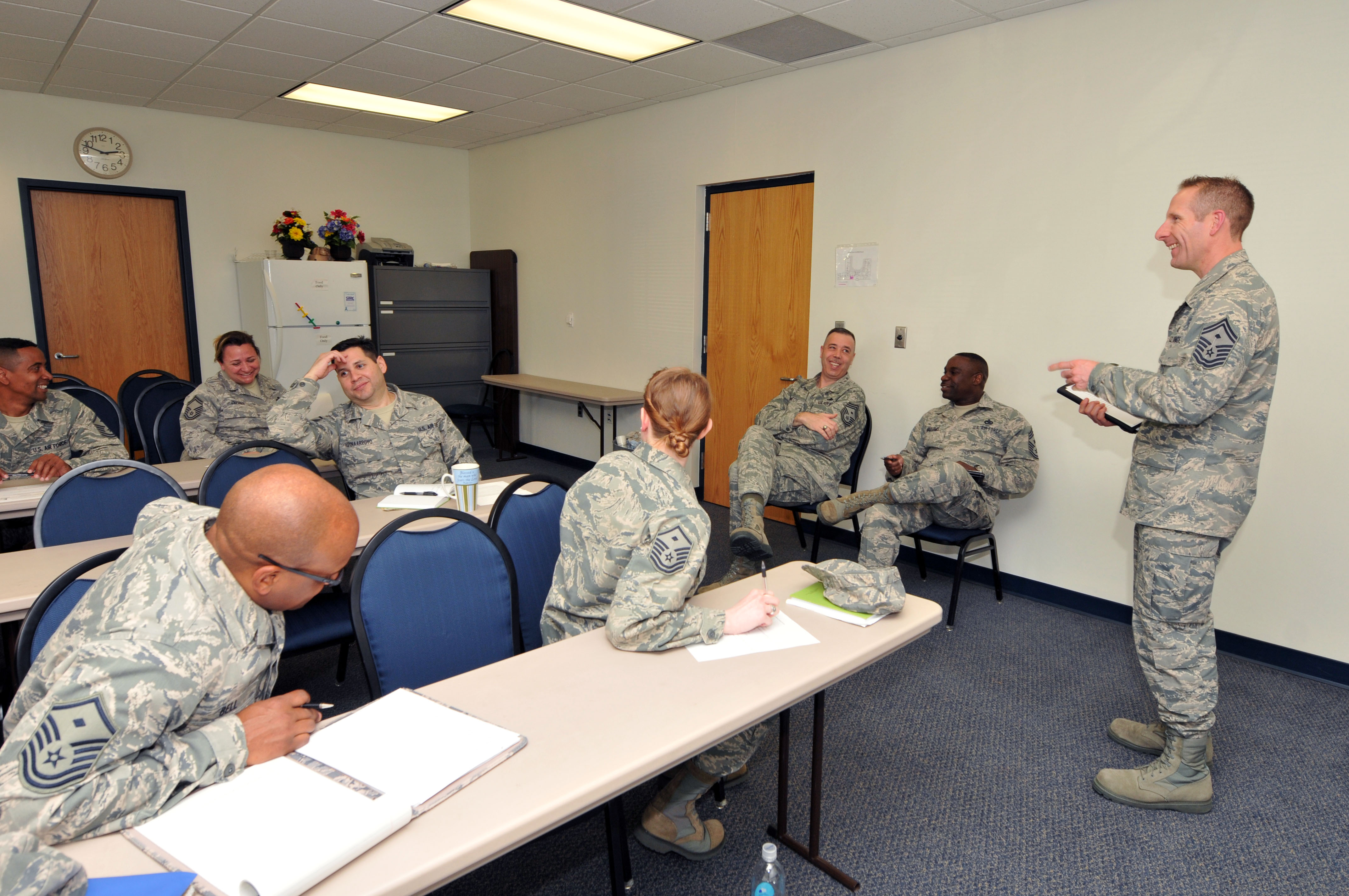 U.S. Air National Guard First Sergeant Visits 145th AW > NC Air ...