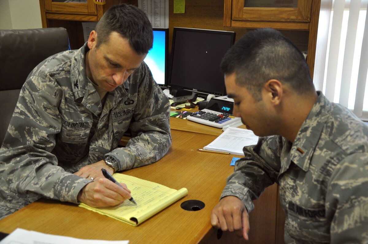 Leadership mentors CGO through shadowing program > Goodfellow Air Force ...