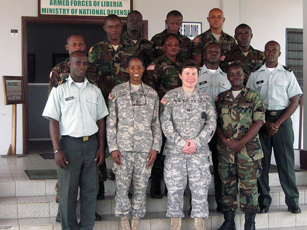 National Guard State Partnership Program taking shape in Liberia > National Guard > State ...