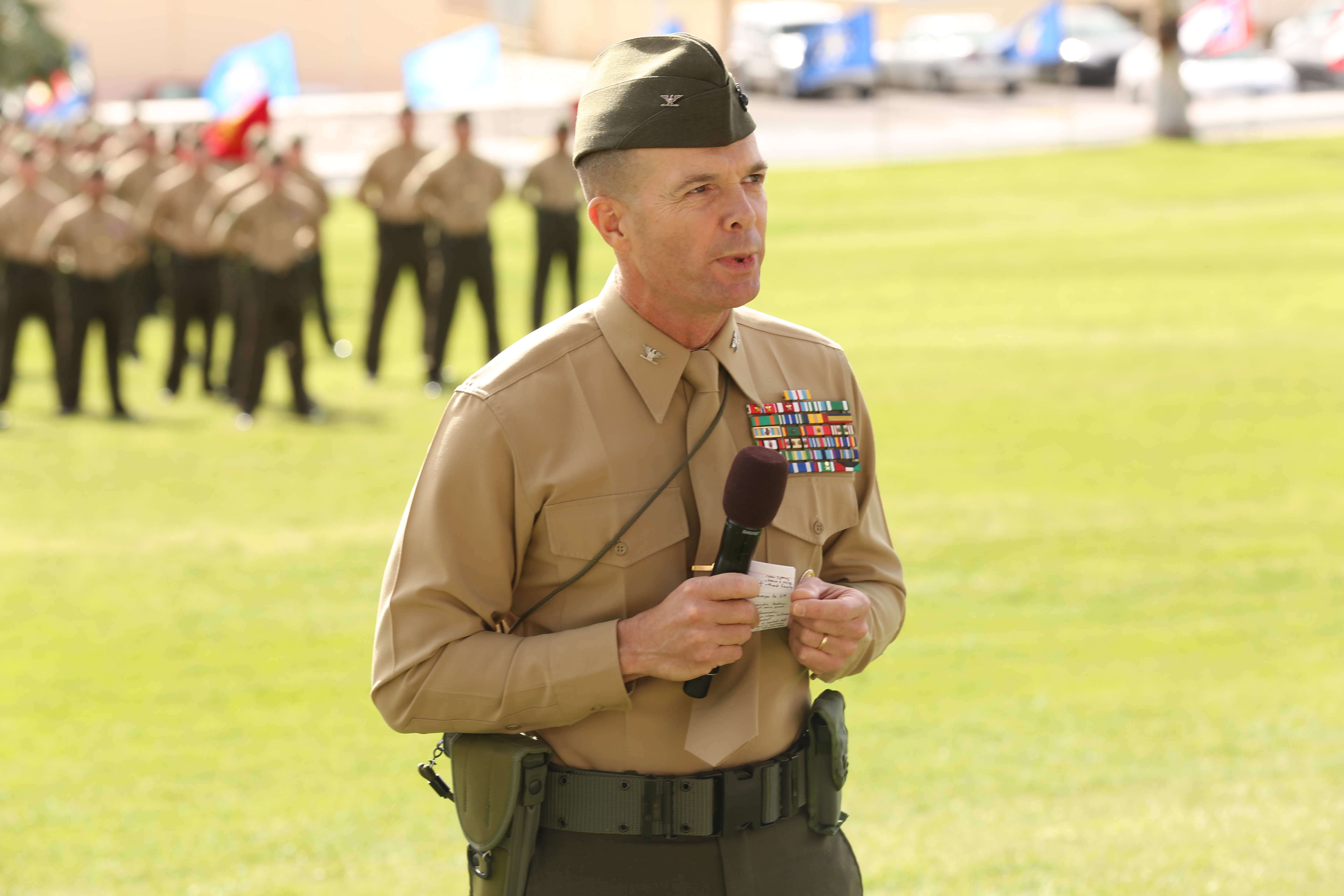 7th Marine Regiment sergeant major retires after 28 years of service