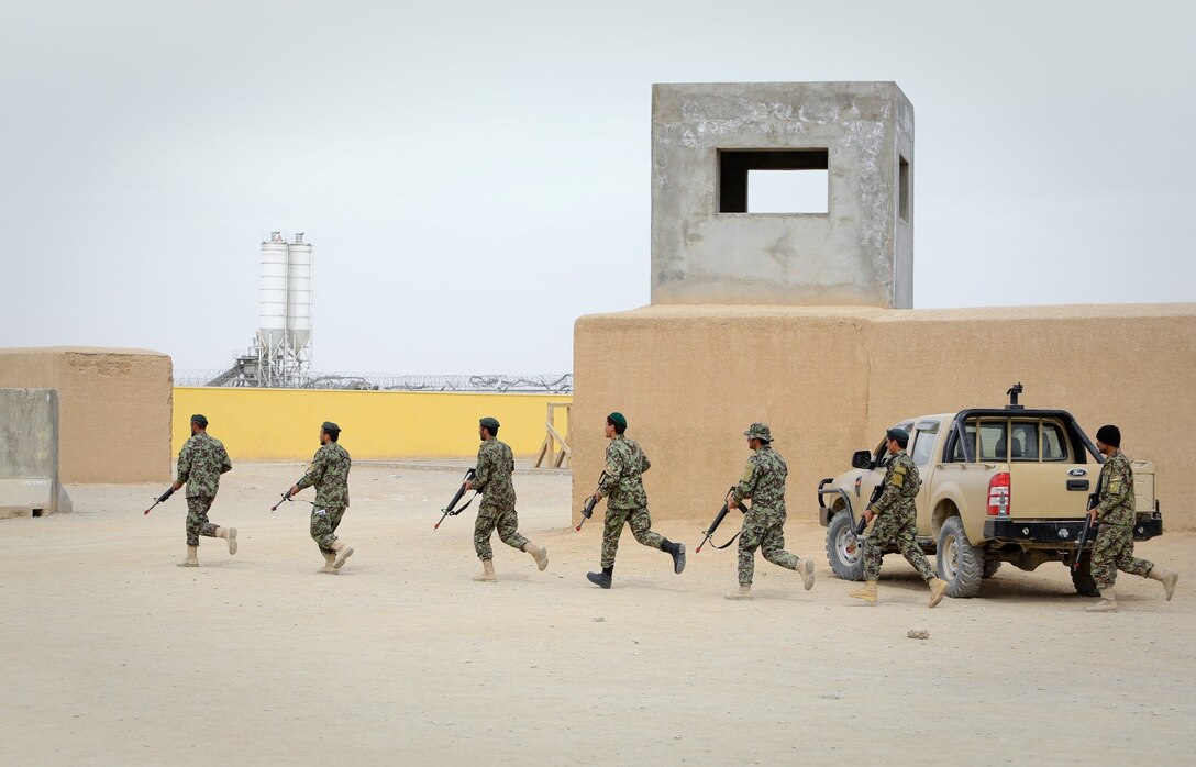 Afghans take lead on Training Military