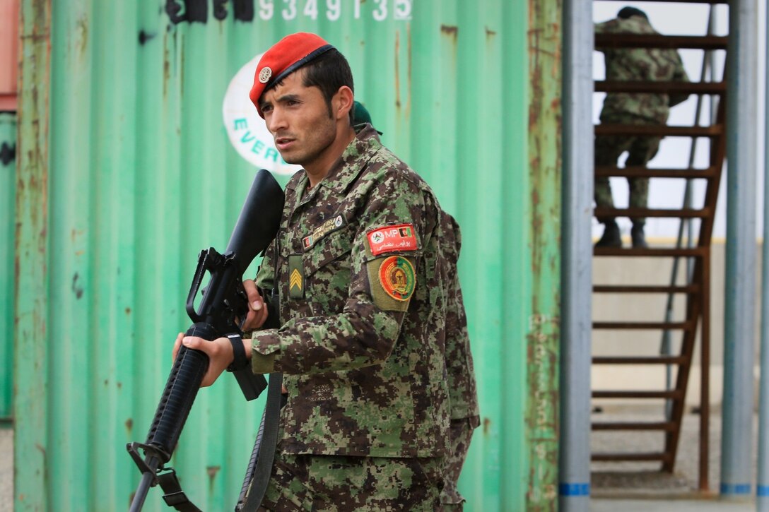 Afghans take lead on Training Military