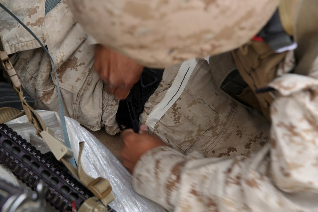 1/7 conducts medical training exercise in Afghanistan