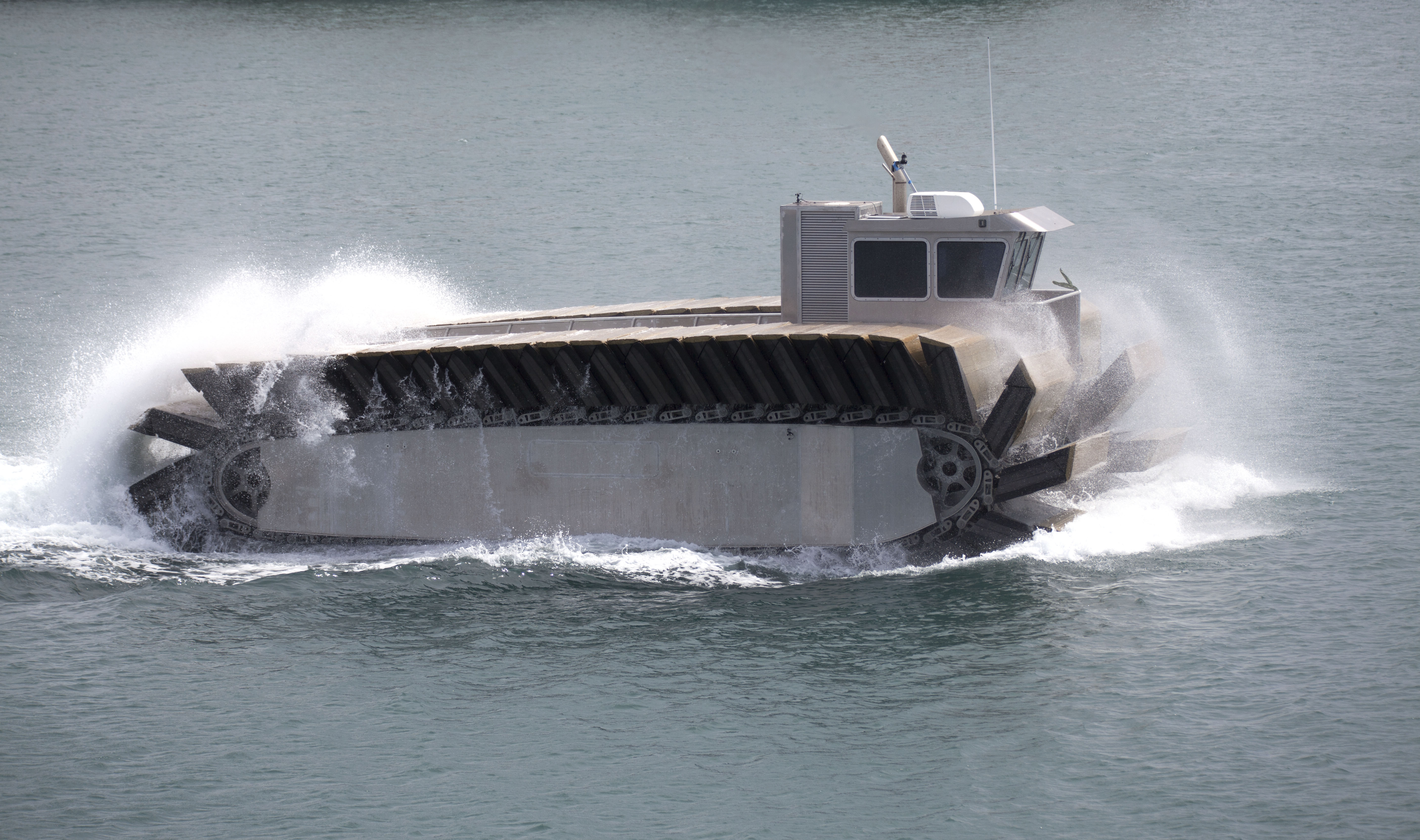 Marine Corps Warfighting Lab begins testing ship-to-shore landing craft