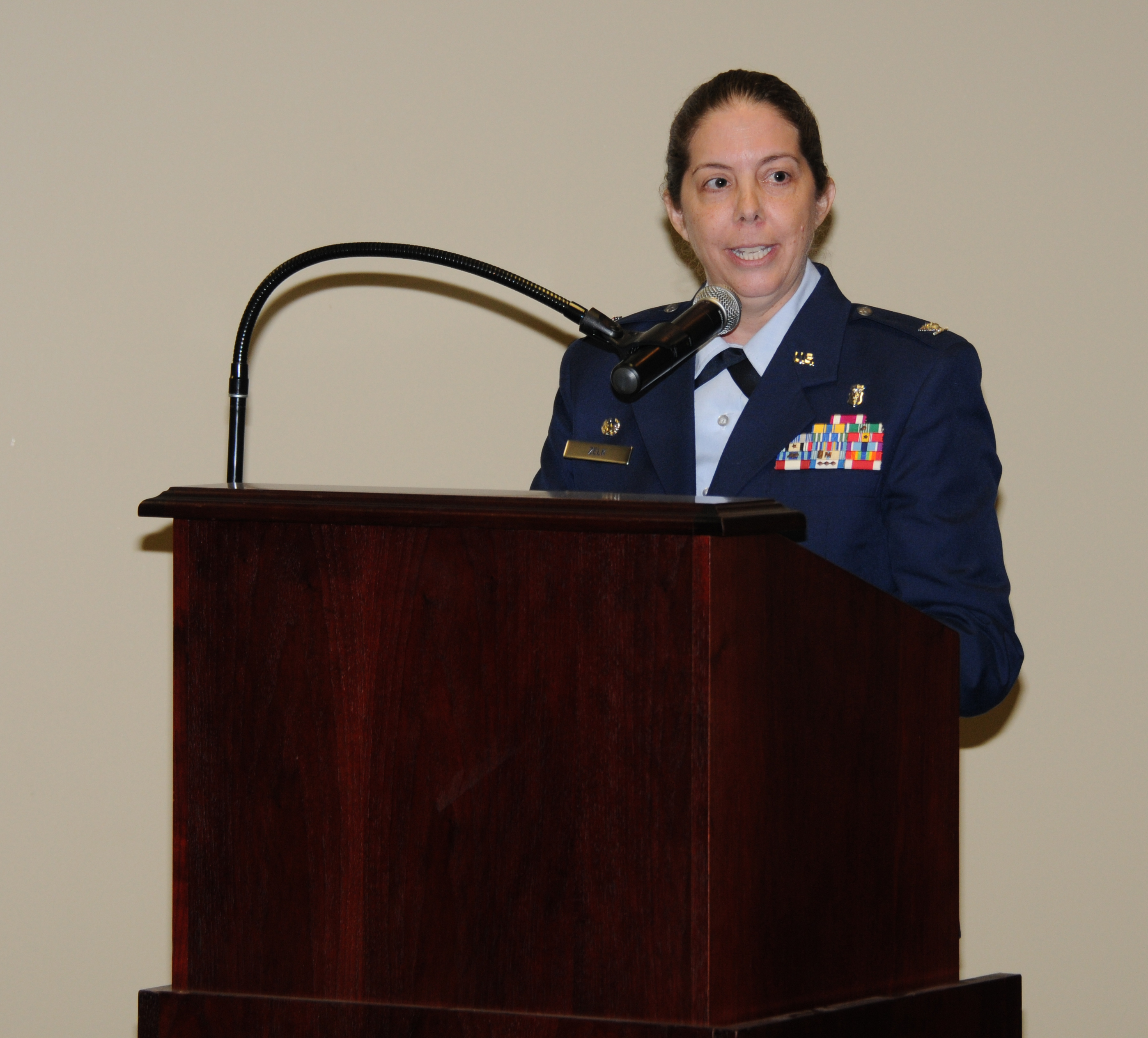 Zelk makes 188th history as first female colonel with promotion to 0-6 ...