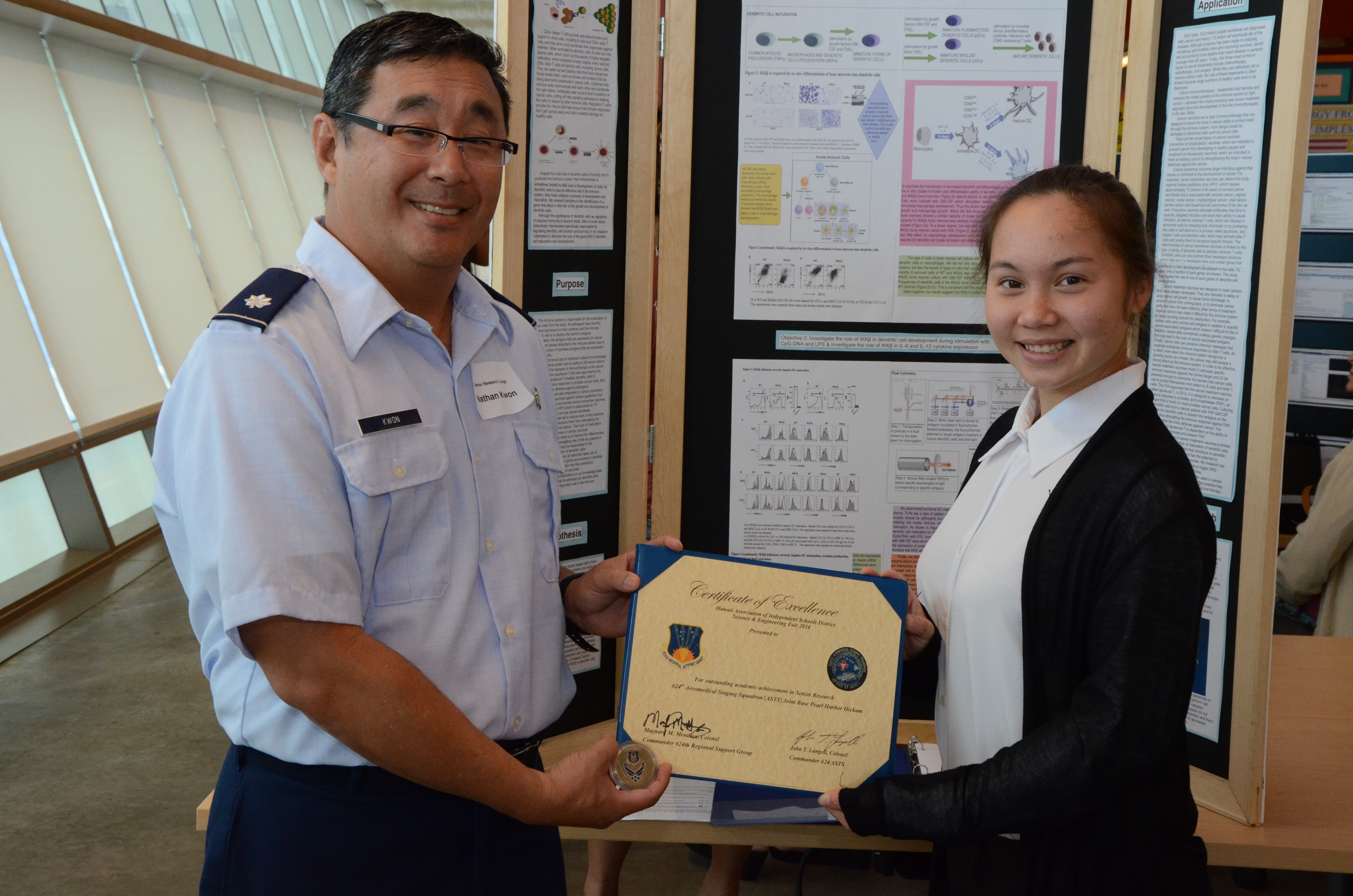 Air Force Reserve doctor volunteers at science fair > Air Force Reserve ...