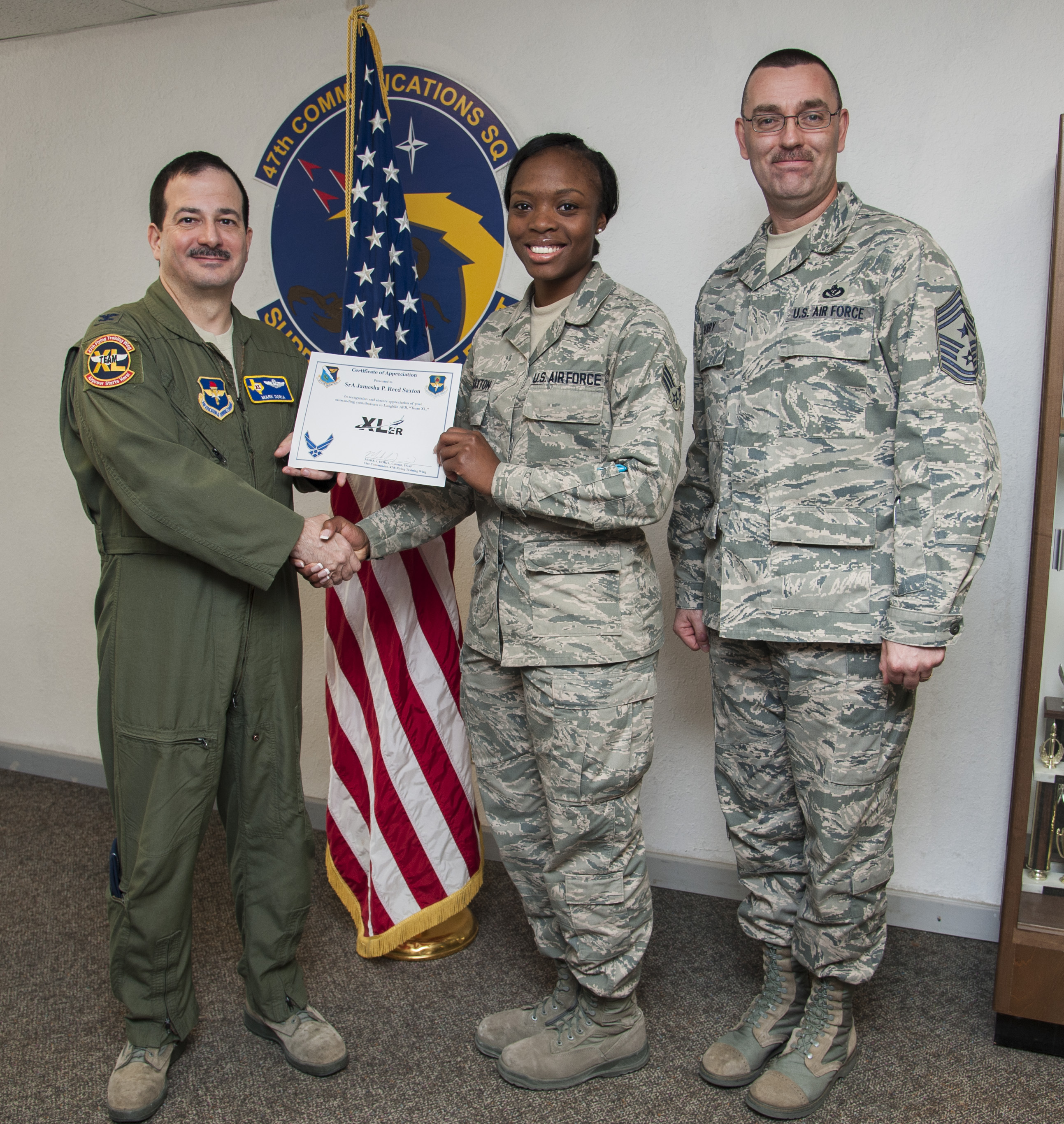 Laughlin XLer: Senior Airman Jamesha Reed-Saxton, 47th CS > Laughlin ...