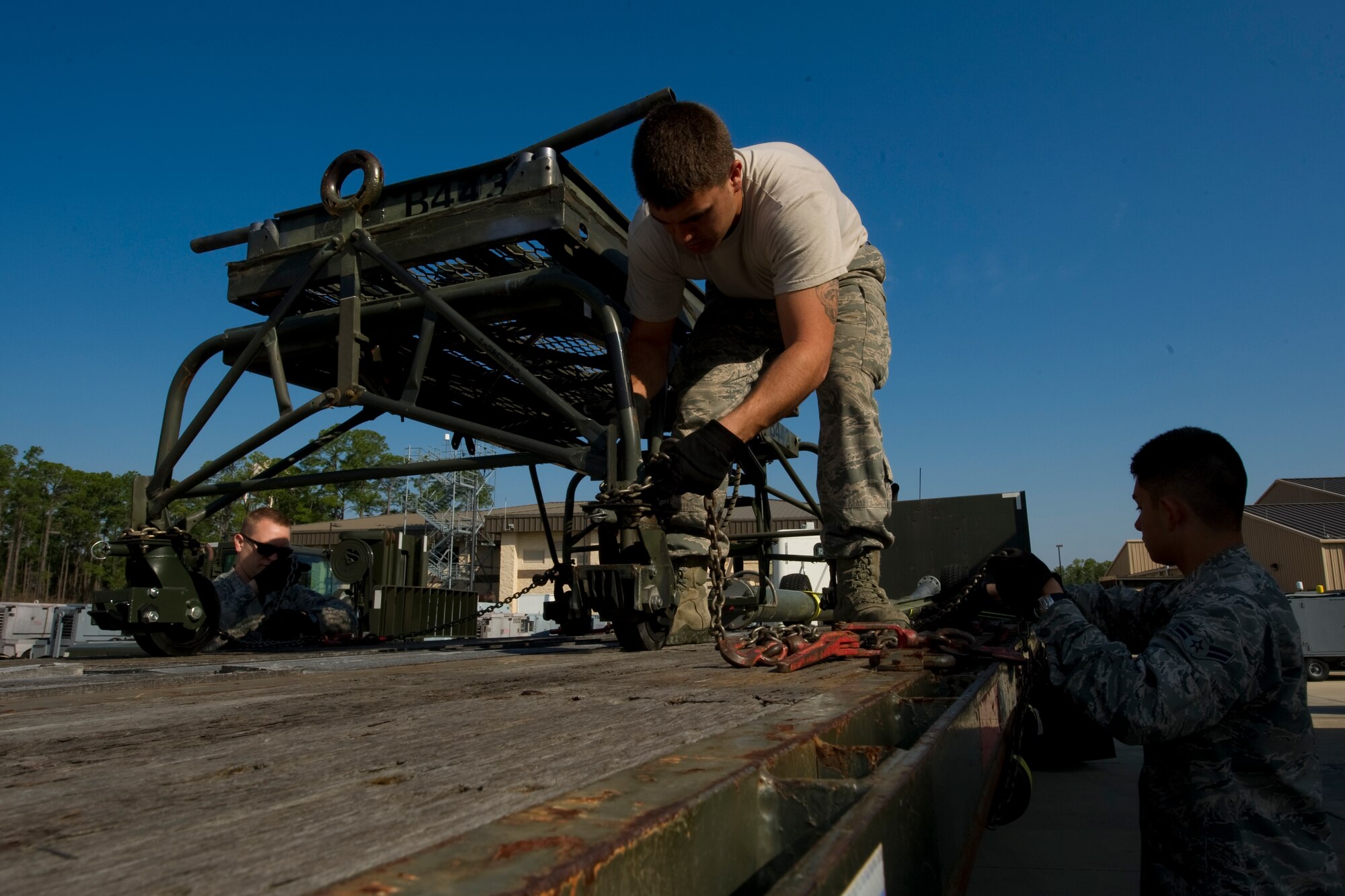Vehicle operators move equipment > Hurlburt Field > Article Display