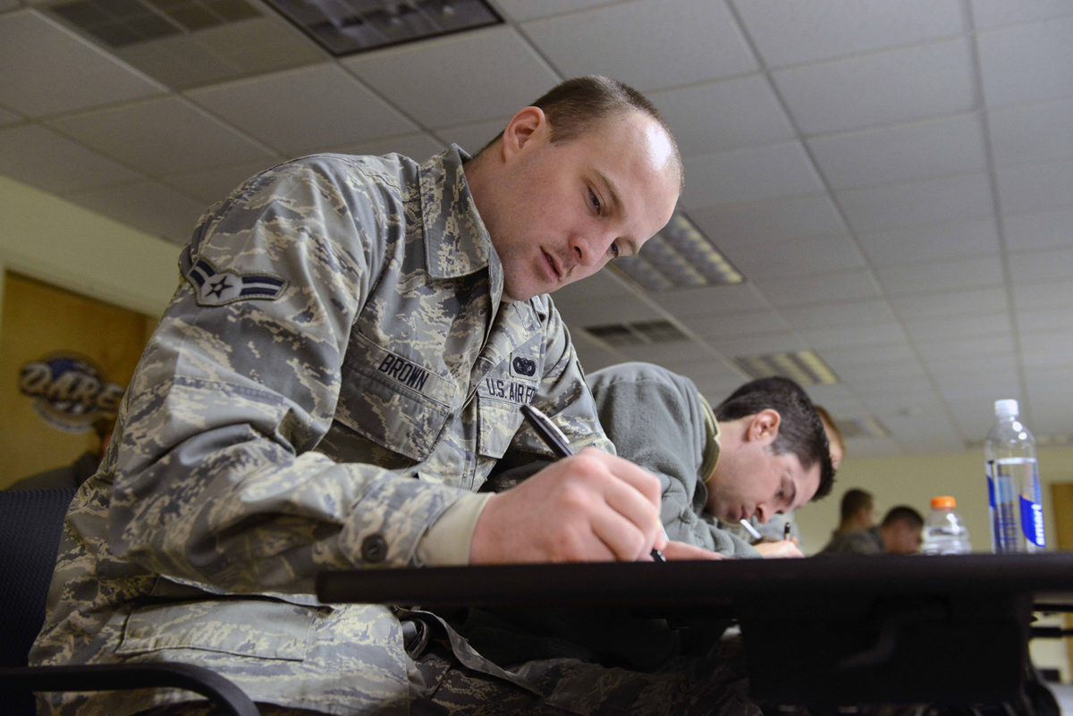 673d SFS Annual use of force training