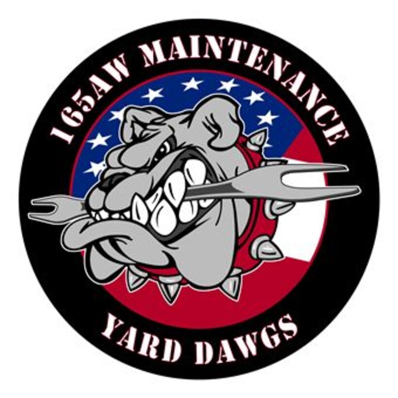 165AW Yard Dawgs Patch.