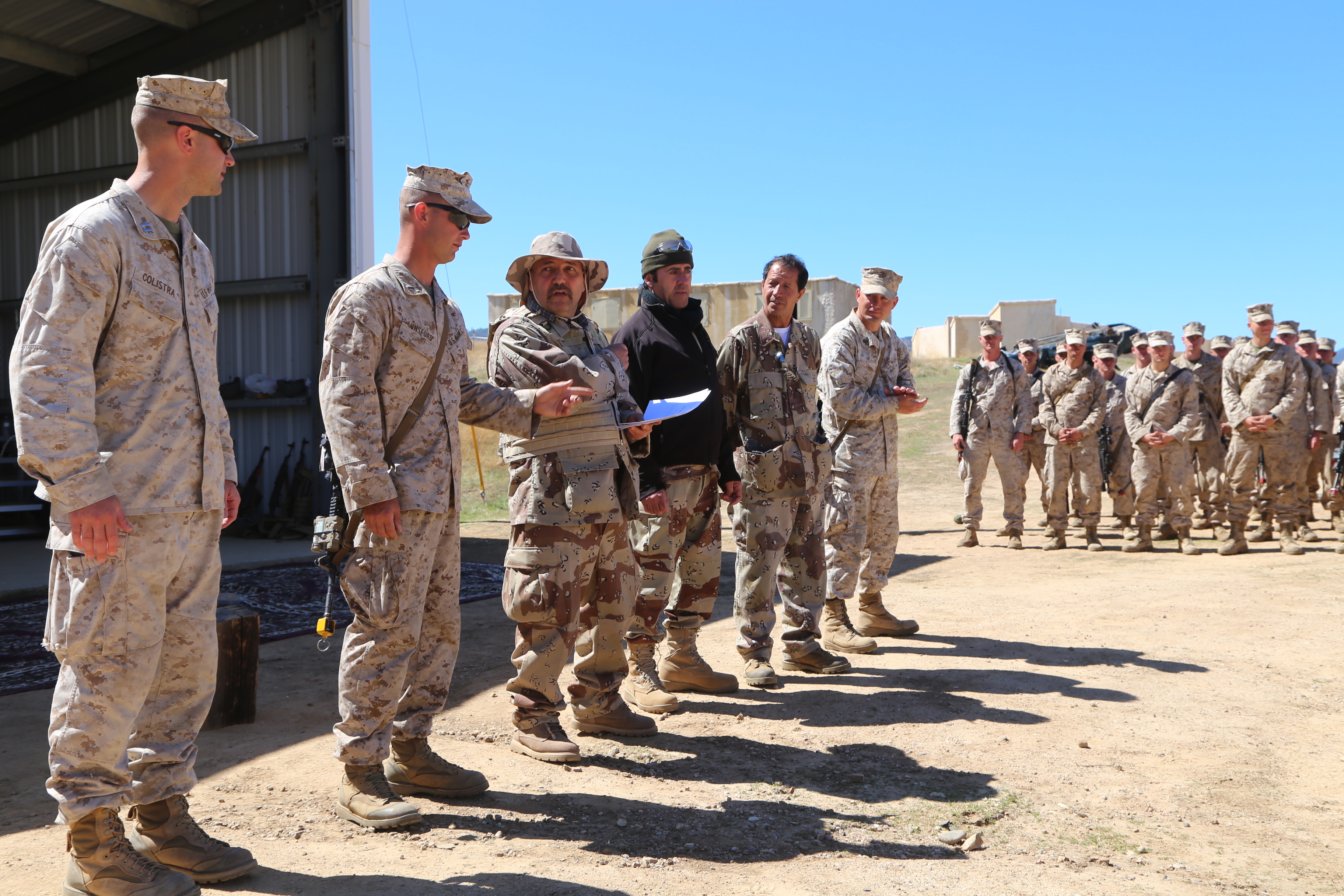 BLT 2/1 trains for theater security cooperation