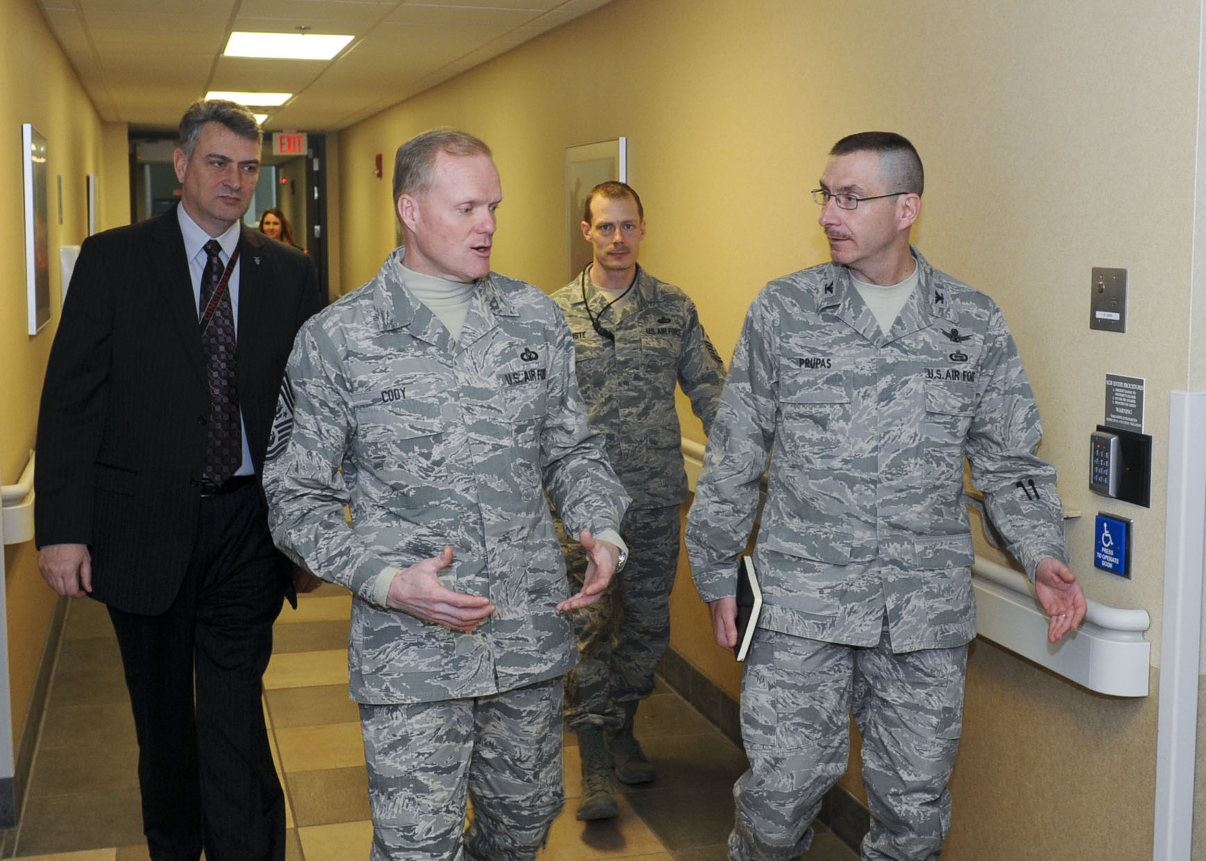 CMSAF visits NASIC