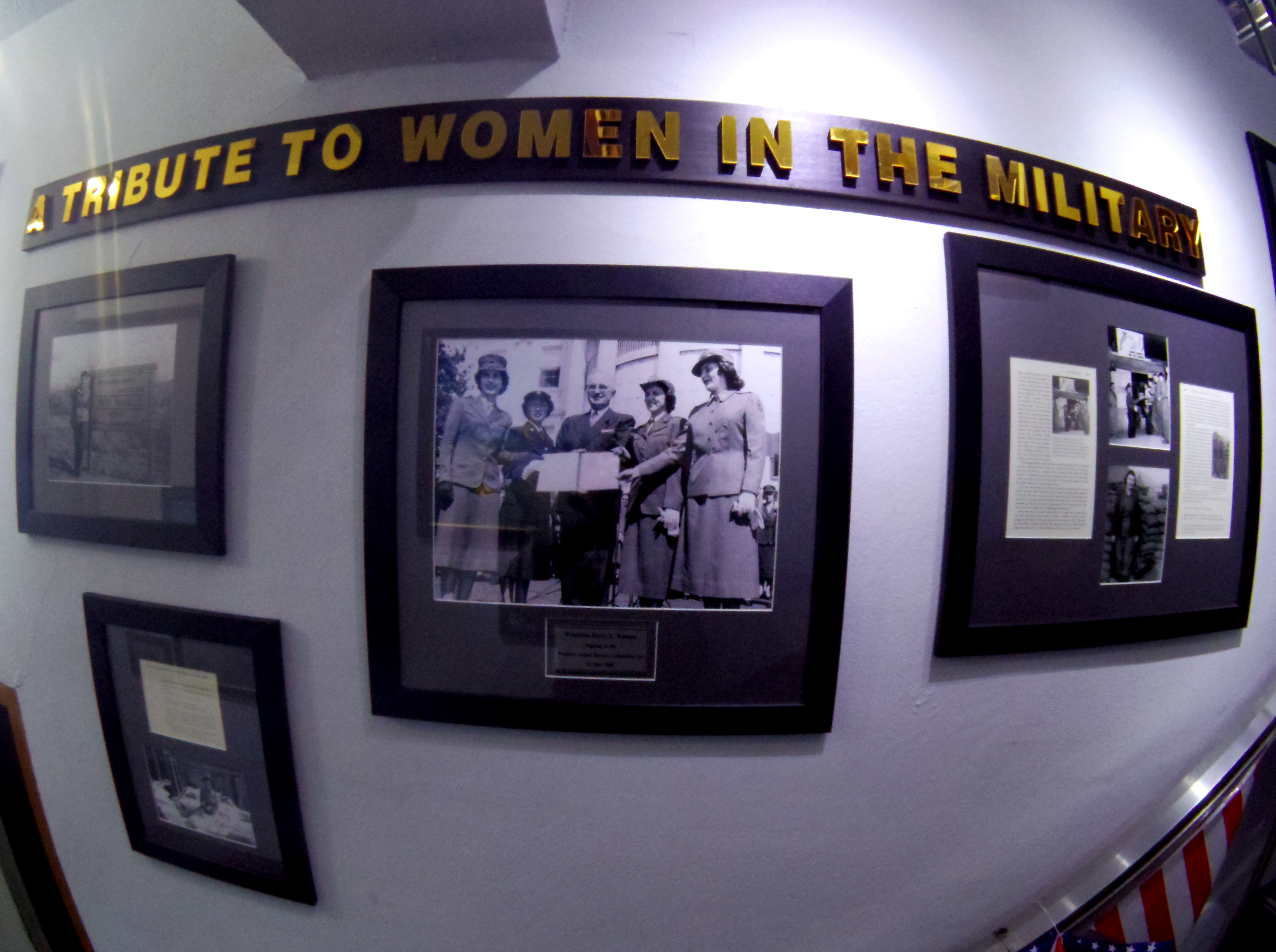 Osan, VFW dedicate wall